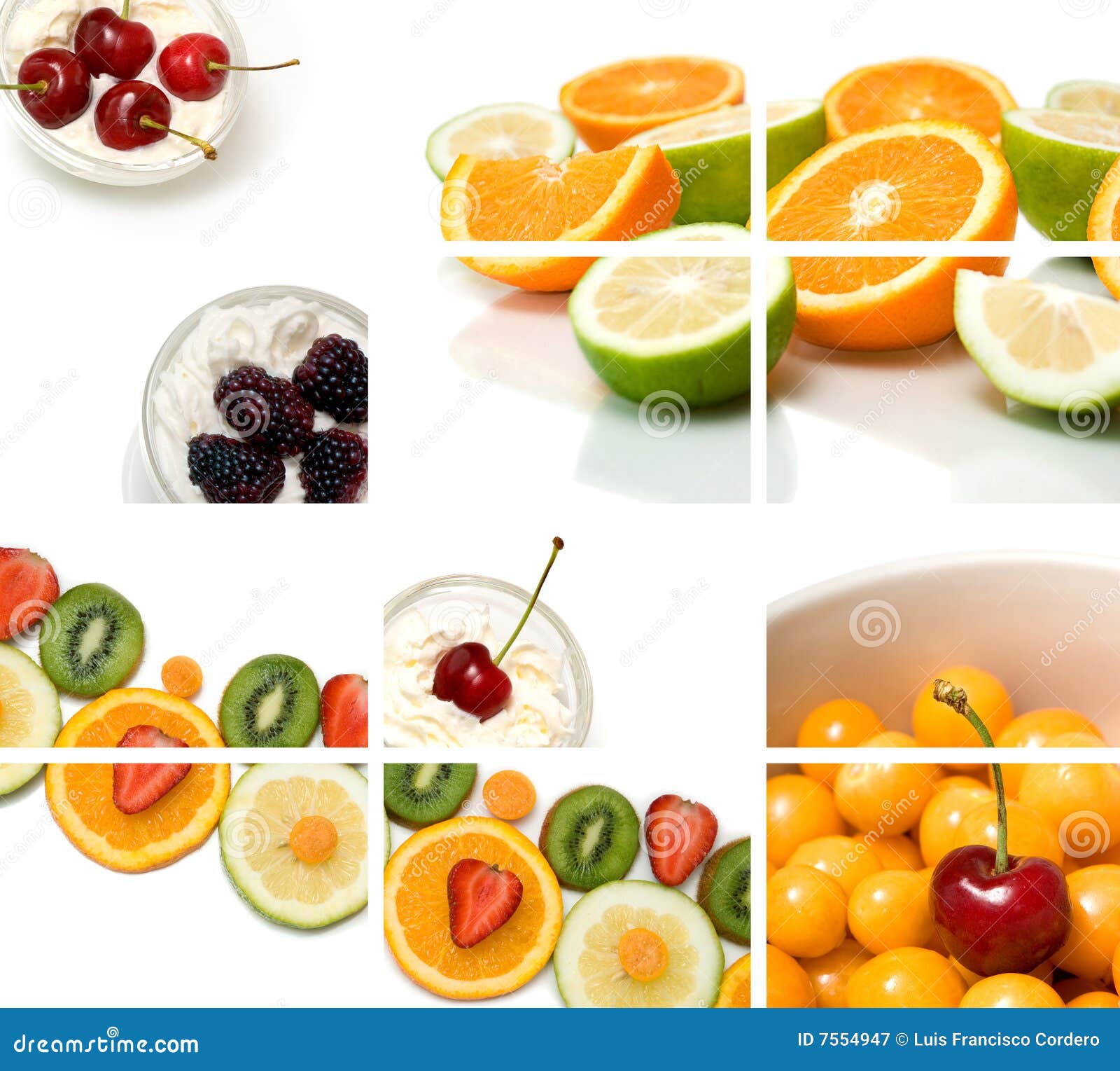 Colorful fruit composition stock image. Image of colorful - 7554947
