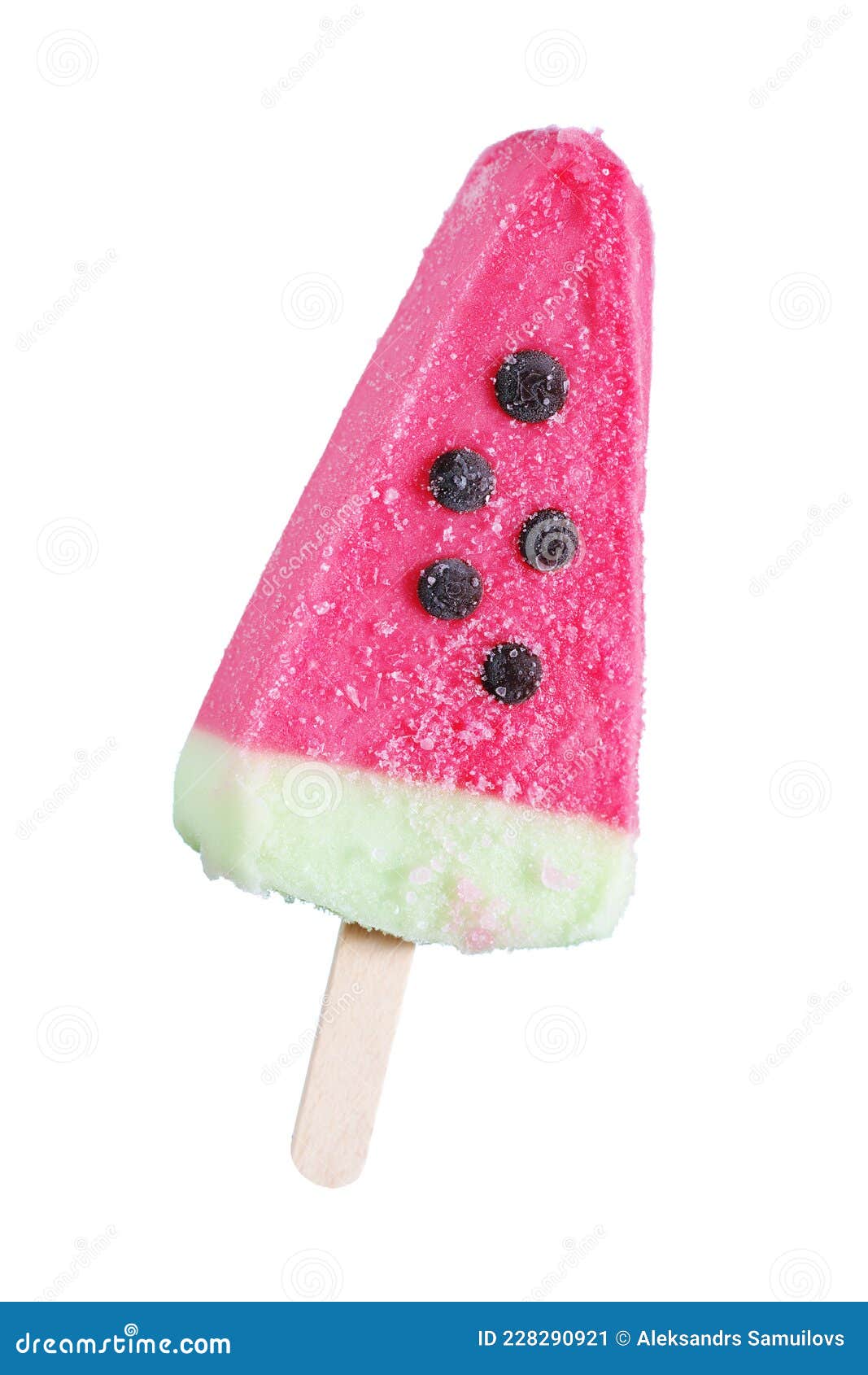 Colorful fruit popsicle stock image. Image of color - 228290921