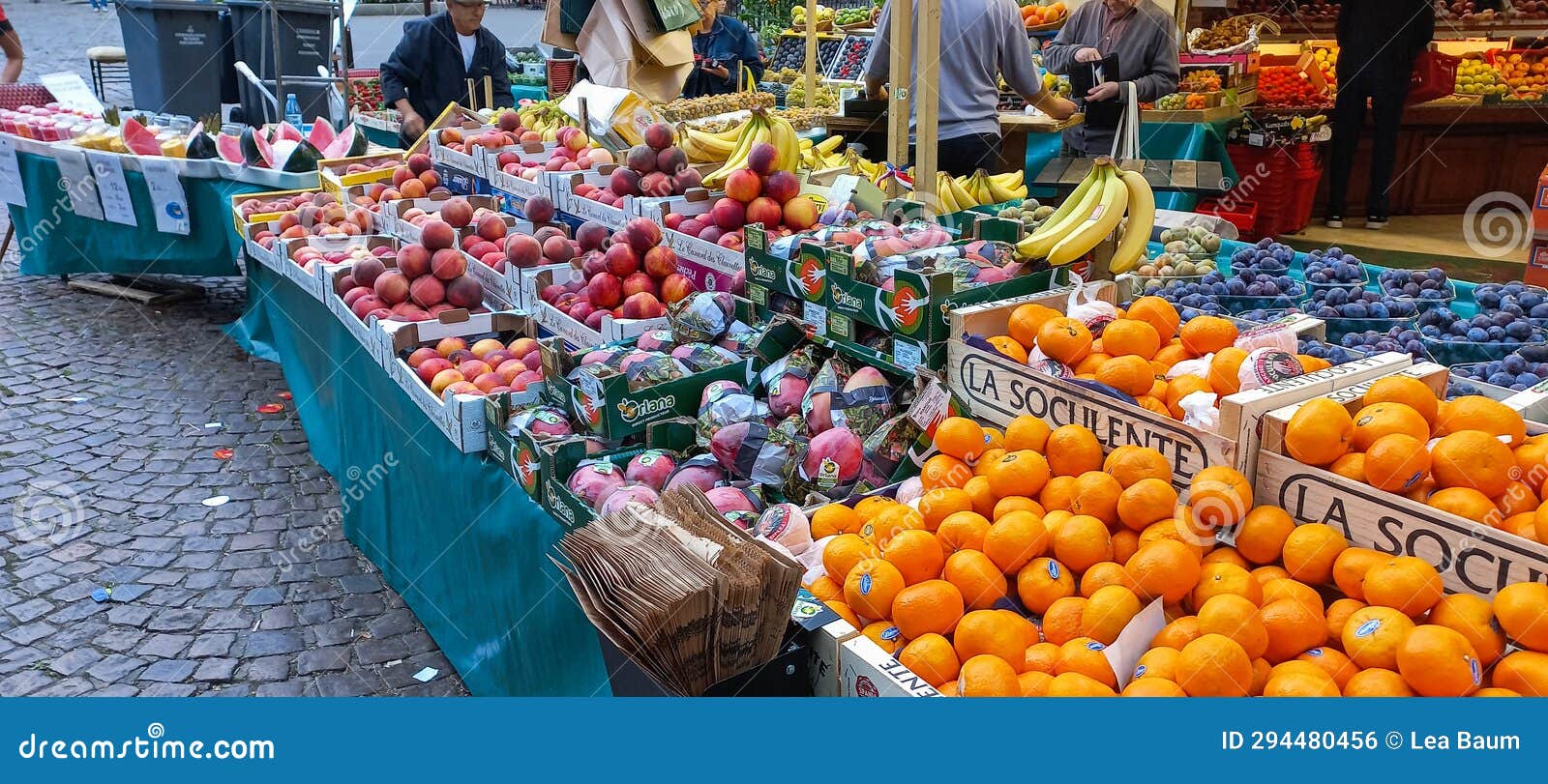 Colorful Fruit Stall in the Street Editorial Photo - Image of apples ...