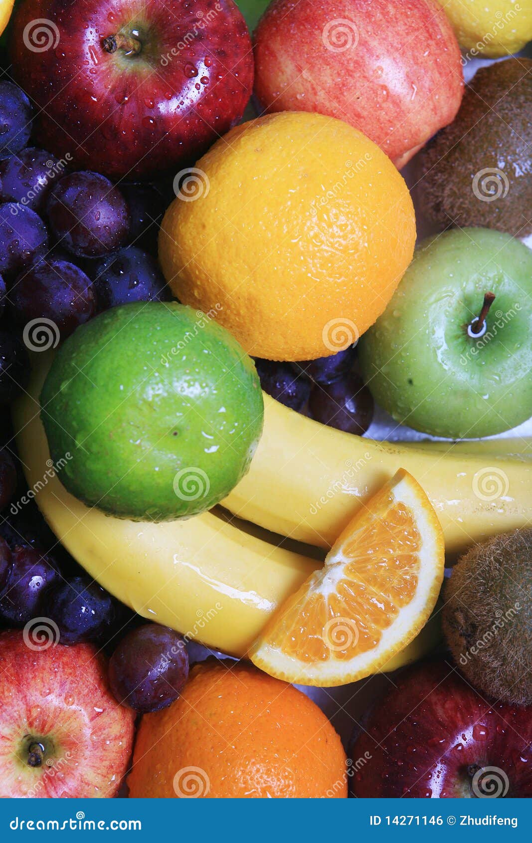 Colorful fruits stock photo. Image of color, green, healthy - 14271146