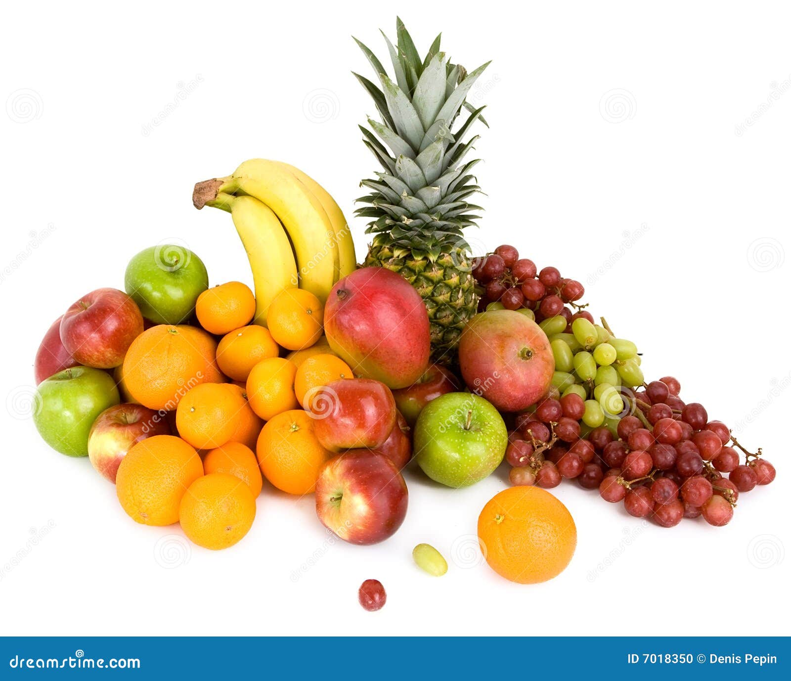 Colorful Fruits stock photo. Image of isolated, nutrition - 7018350
