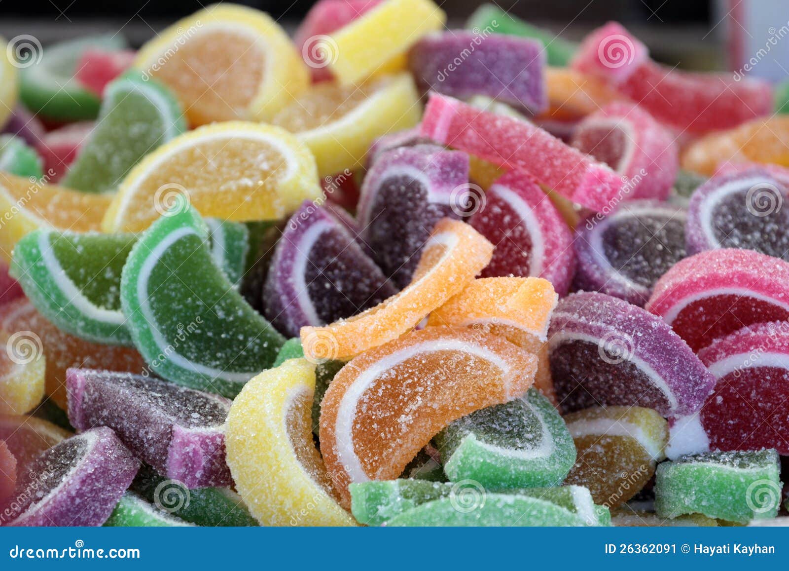 Colorful Fruity Soft Candies Stock Image - Image of sweetmeat, food ...