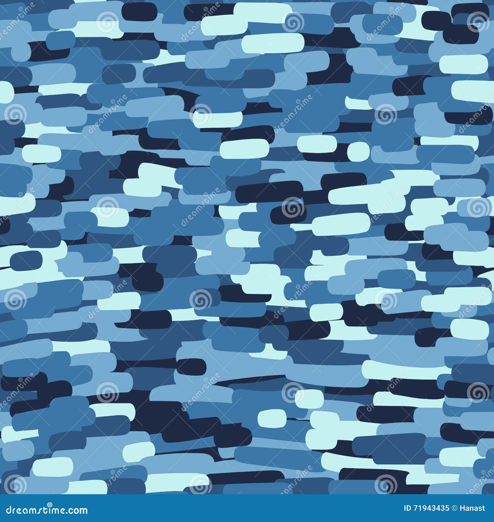 Colorful Fun Camouflage Seamless Pattern Stock Vector - Illustration of ...