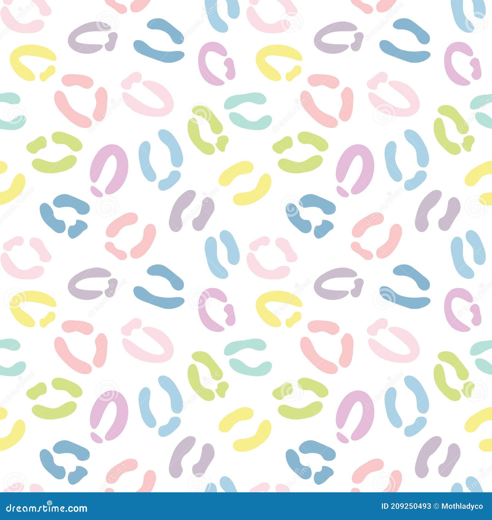 Colorful, Fun Cheetah Print Pattern, Seamless Stock Vector ...