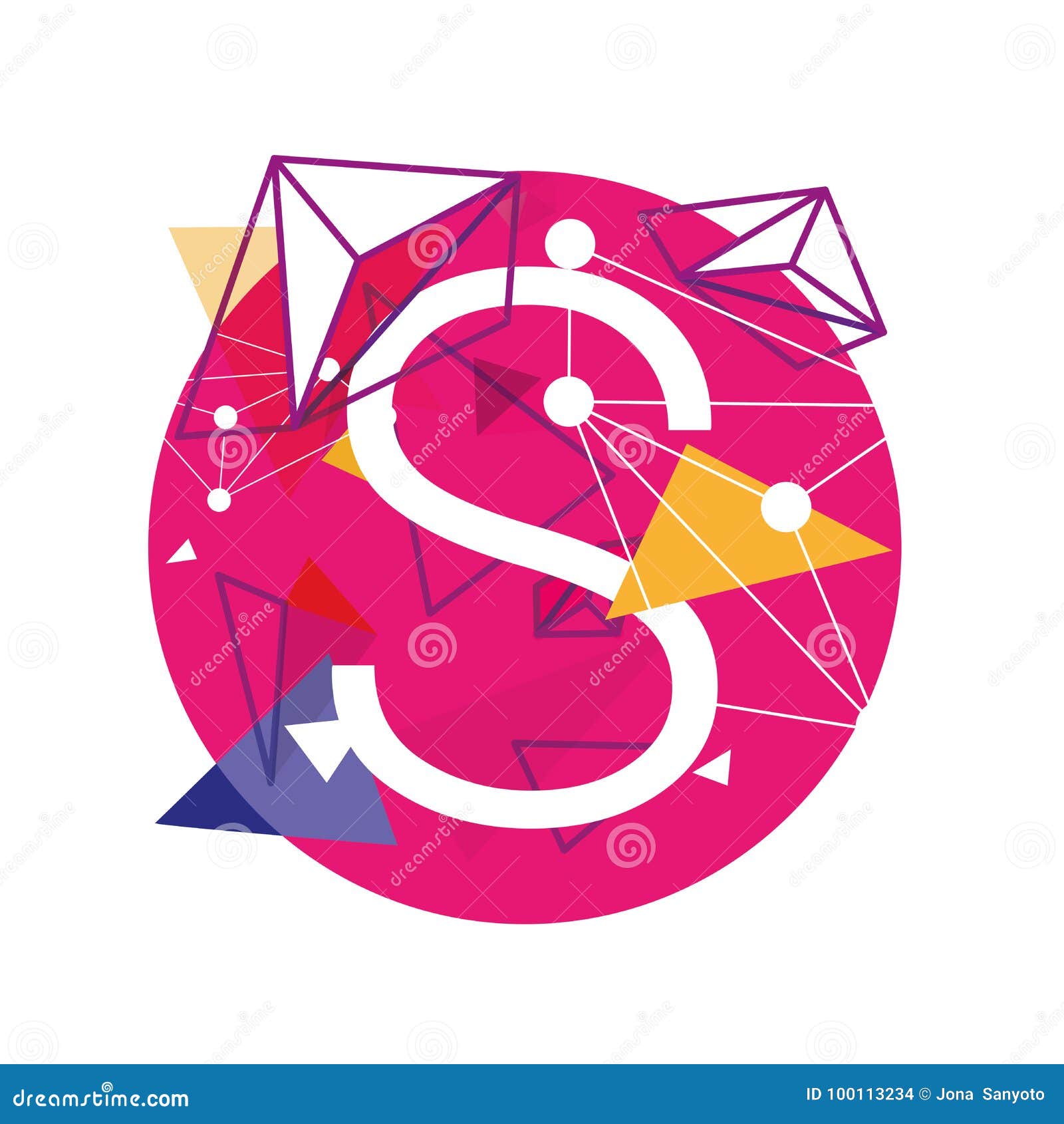 Funky Alphabet Vector Illustration Stock Vector - Illustration of ...