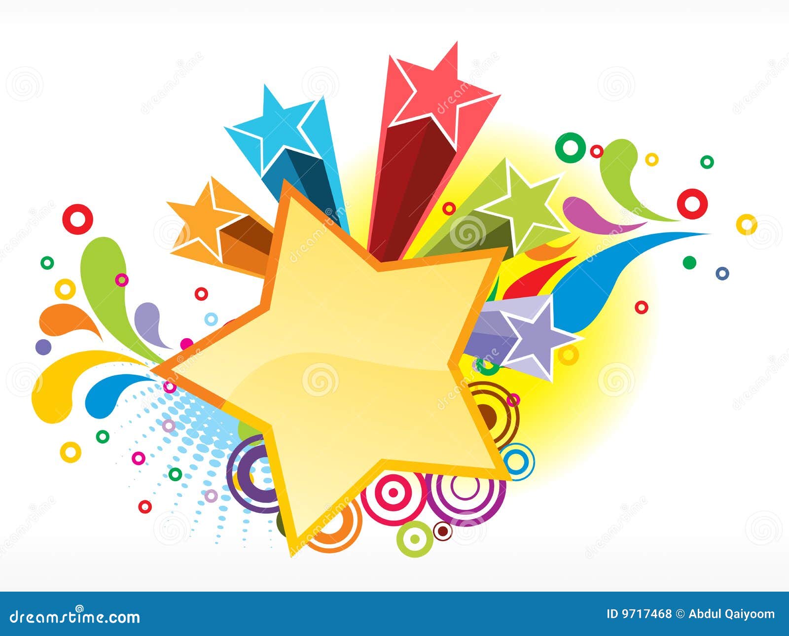 Colorful Funky Pattern Background Stock Vector - Illustration of modern ...