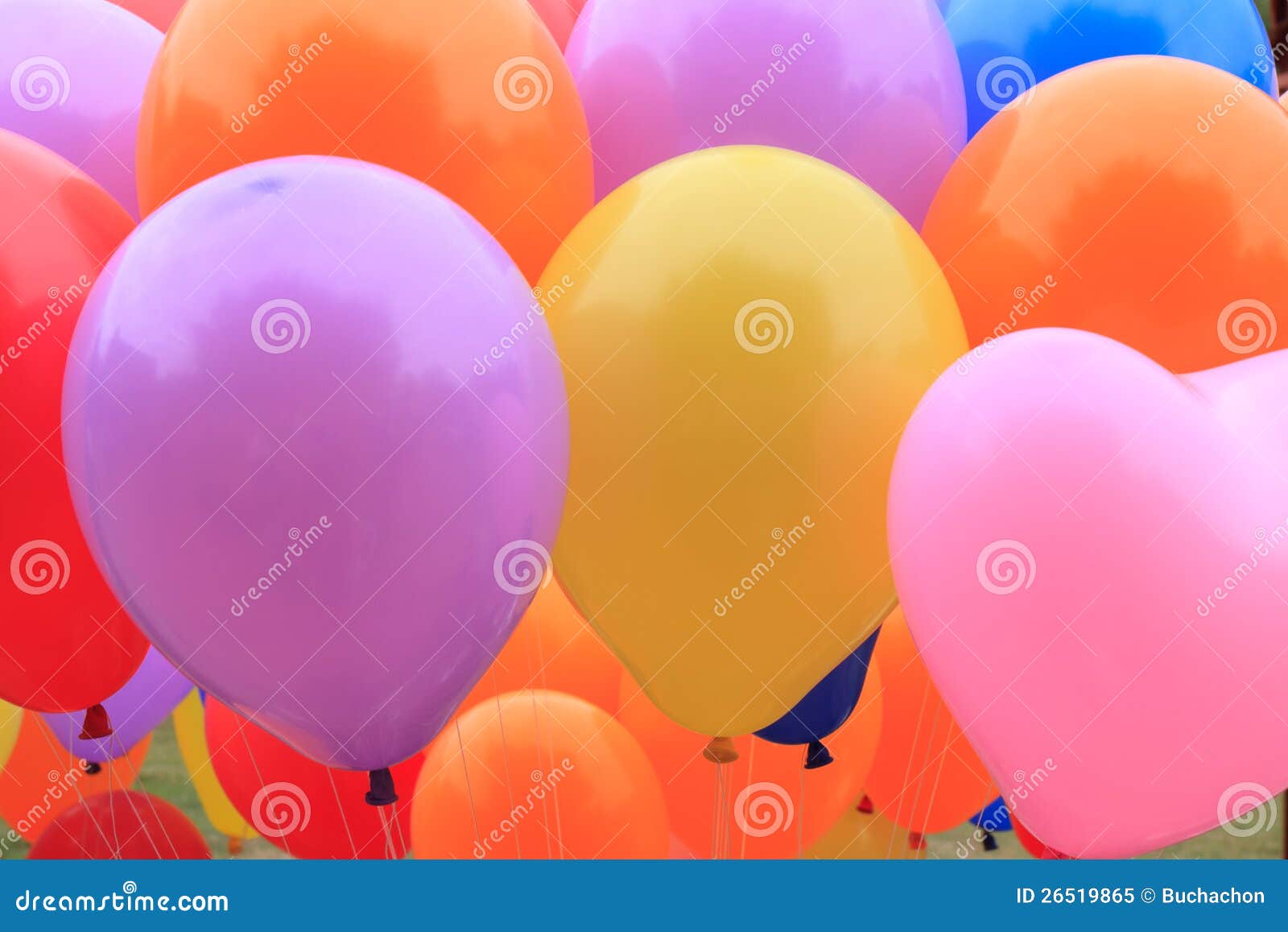 Colorful funny balloons stock image. Image of group, happy - 26519865