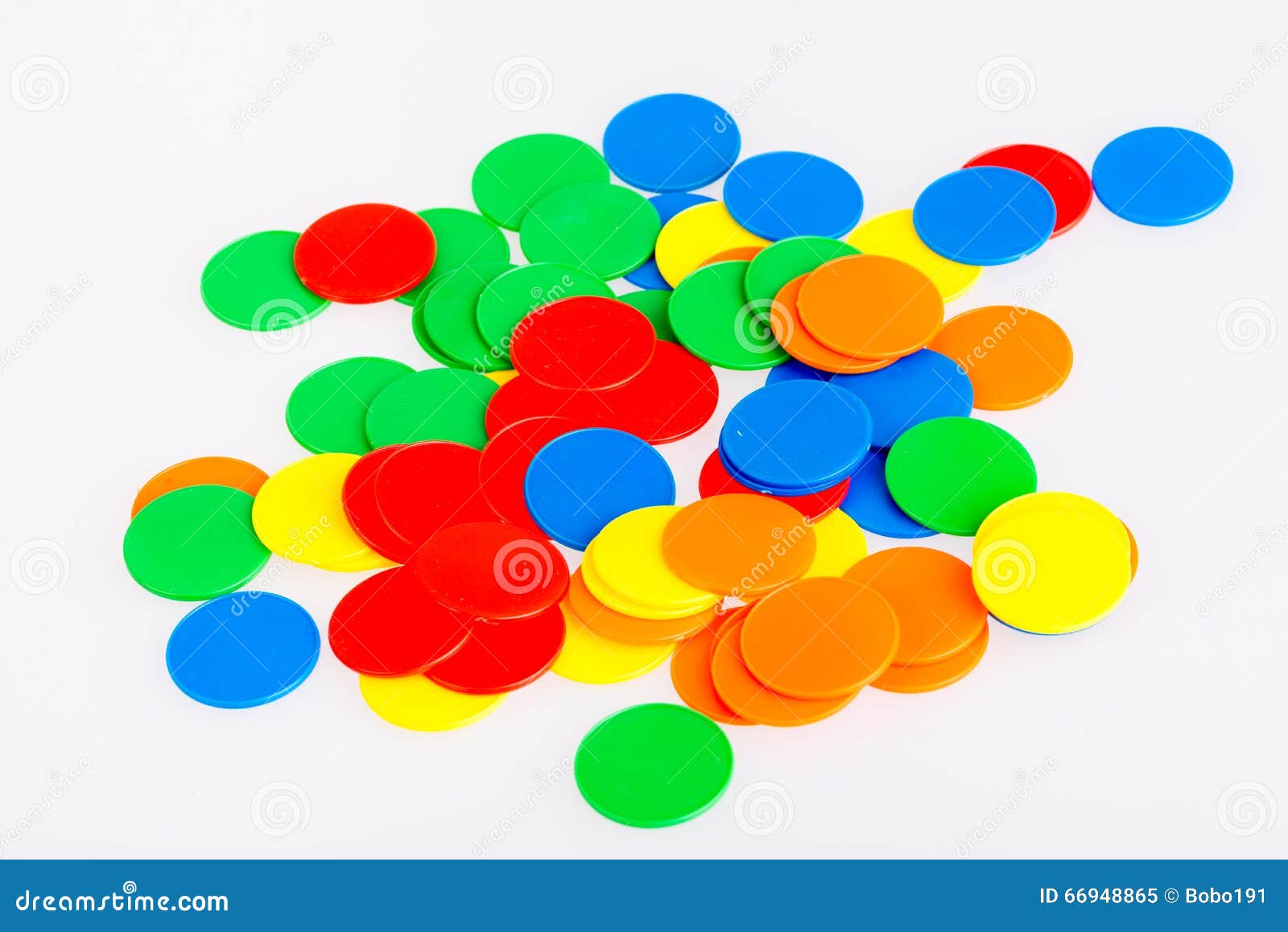 Colorful funny game chips. stock image. Image of funny - 66948865