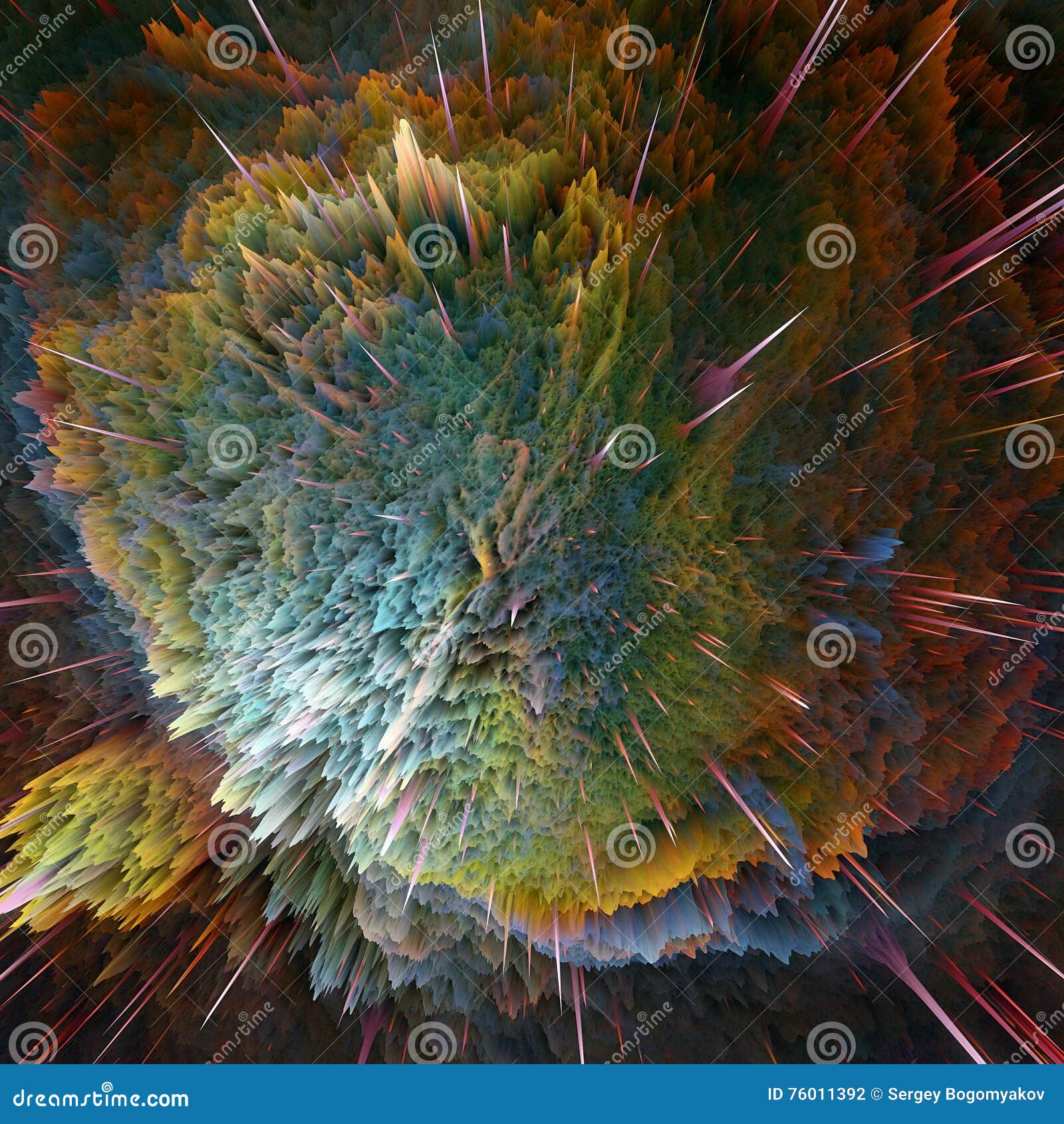 Colorful Galaxy Clouds and Big Bang Abstract Star Texture Stock Photo ...