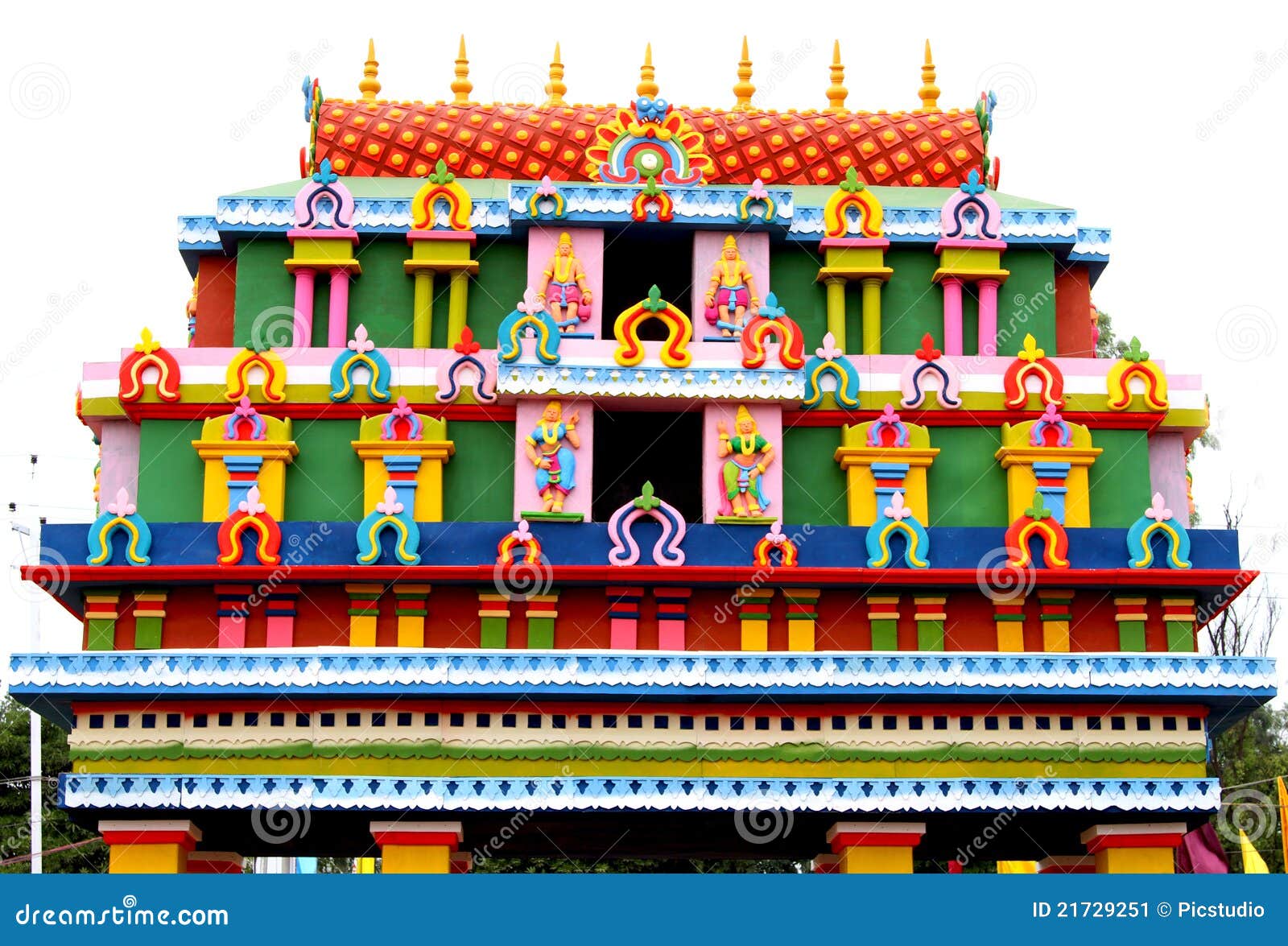 Colorful gate stock image. Image of fair, colorful, display - 21729251