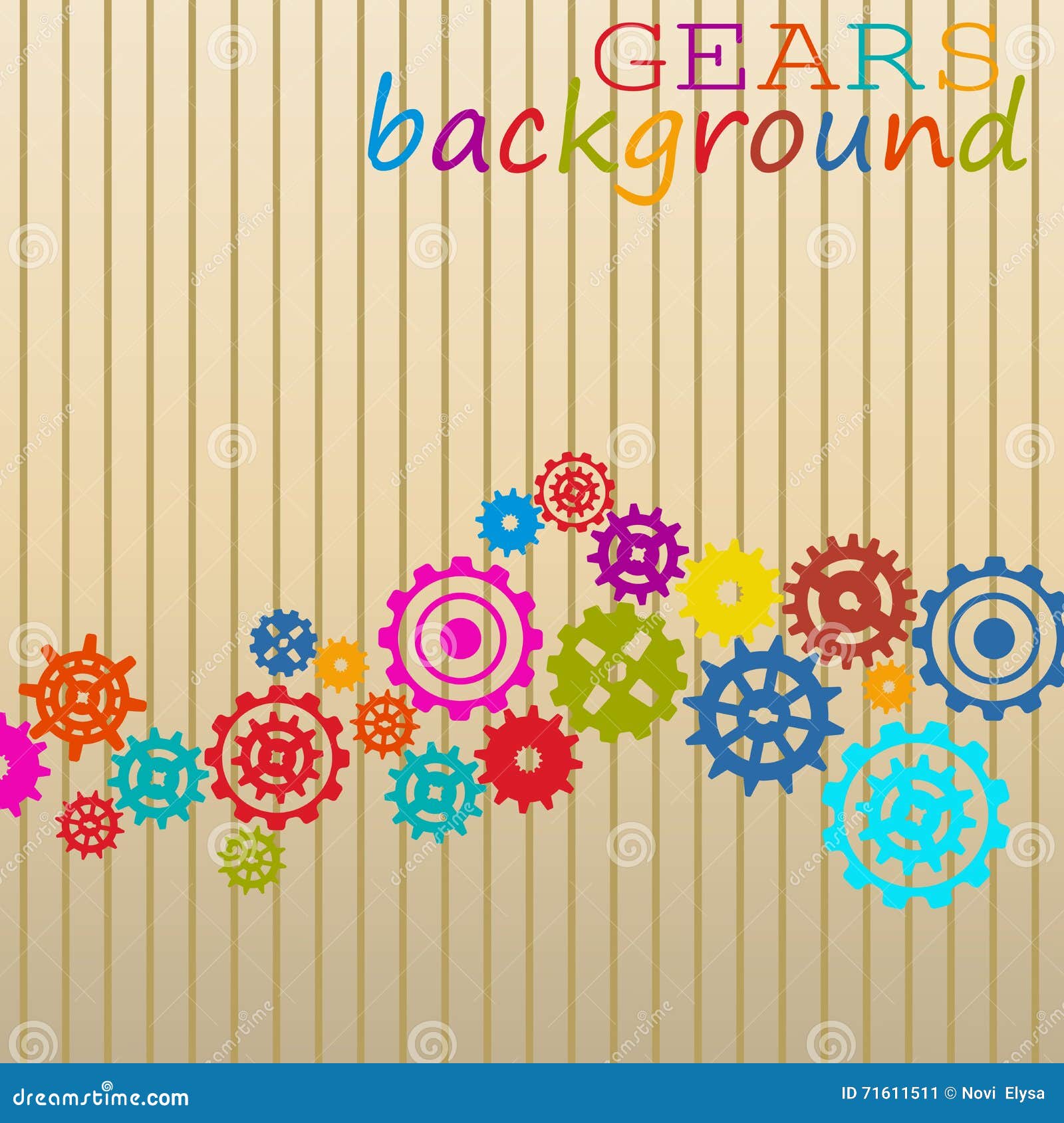 Colorful Gears Background Stock Illustrations – 3,633 Colorful Gears ...