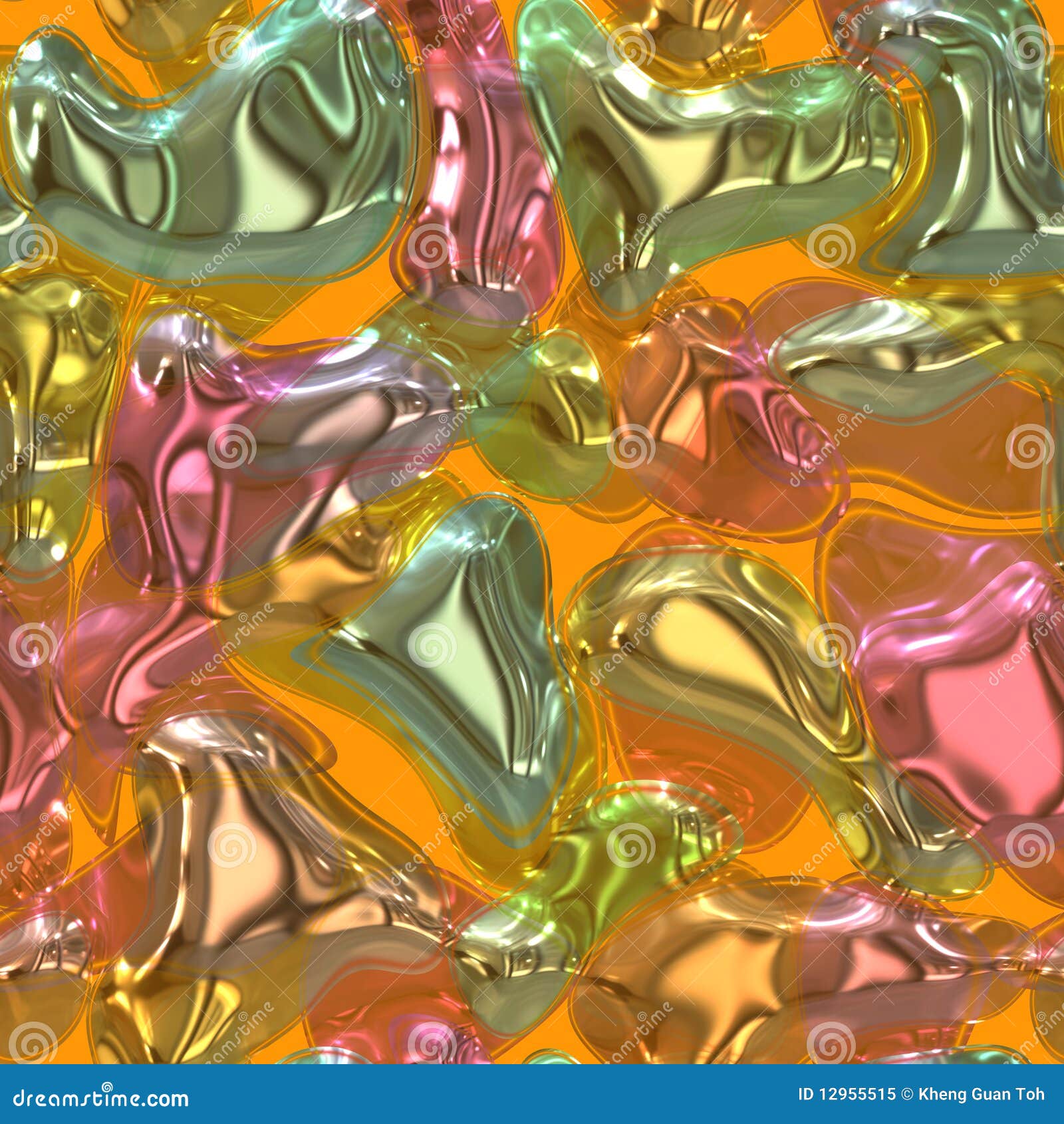 Colorful Gel Candy Abstract Stock Illustration - Illustration of ...