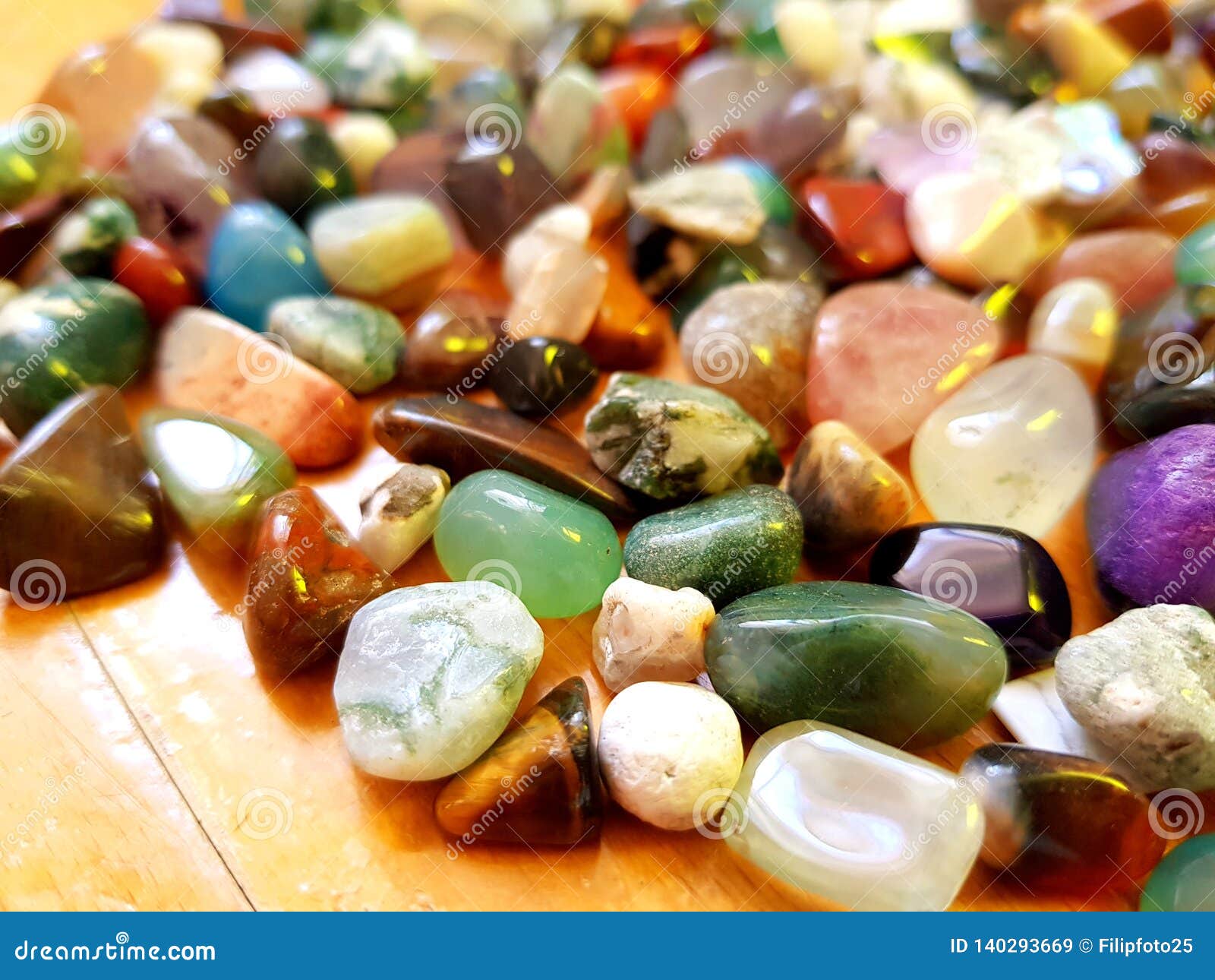 Colorful gemstones stock image. Image of market, prague - 140293669