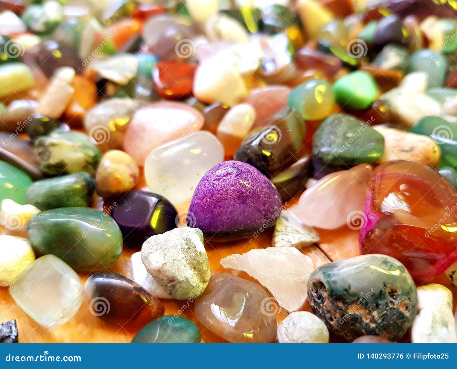Colorful gemstones stock photo. Image of gemstone, citrine - 140293776