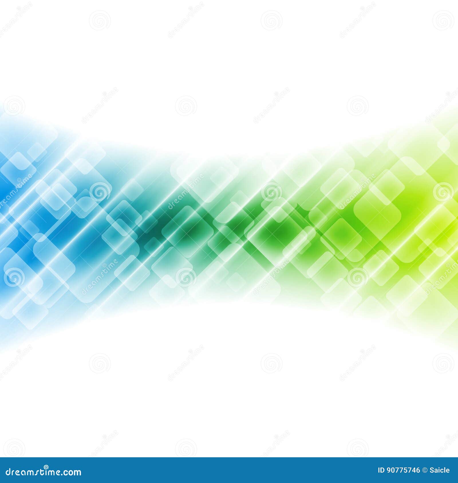 Colorful Geometric Abstract Tech Background Stock Vector - Illustration ...