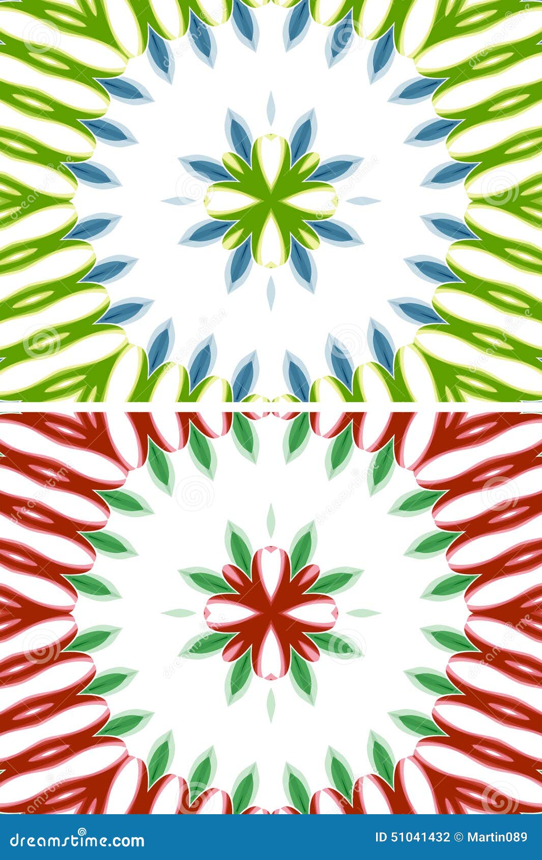 Floral Geometric Background Stock Illustration - Illustration of flora ...