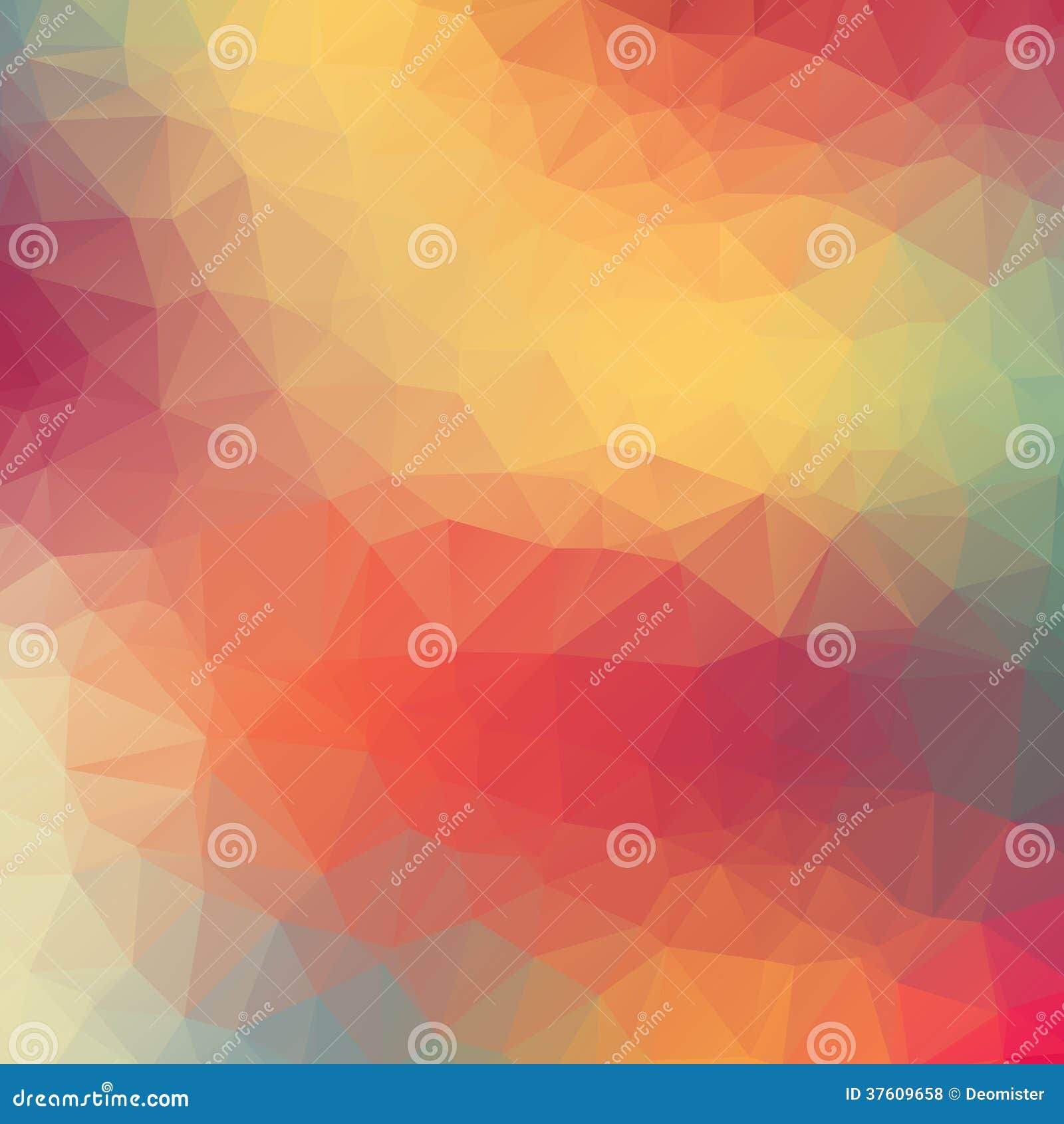 Colorful Geometric Background with Triangles. Stock Vector ...