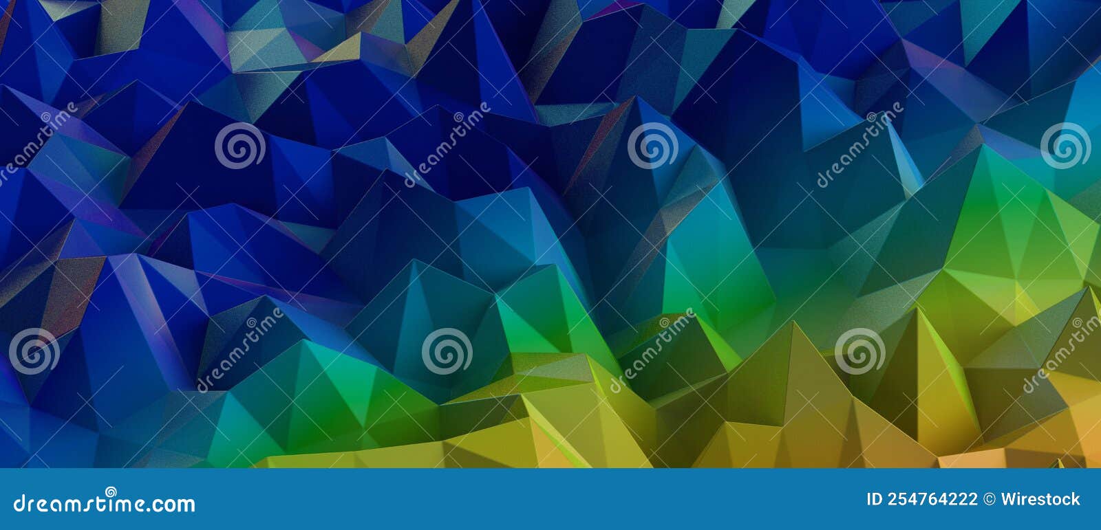 Colorful Geometric 3D Illustration Stock Illustration - Illustration of ...