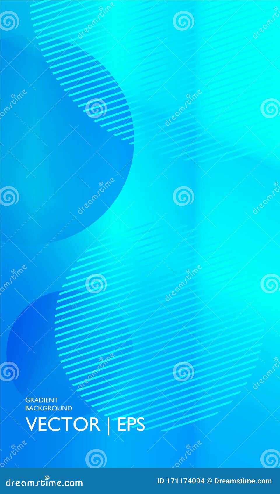 Colorful Geometric Gradient. Blue Background with Light Reflex and ...