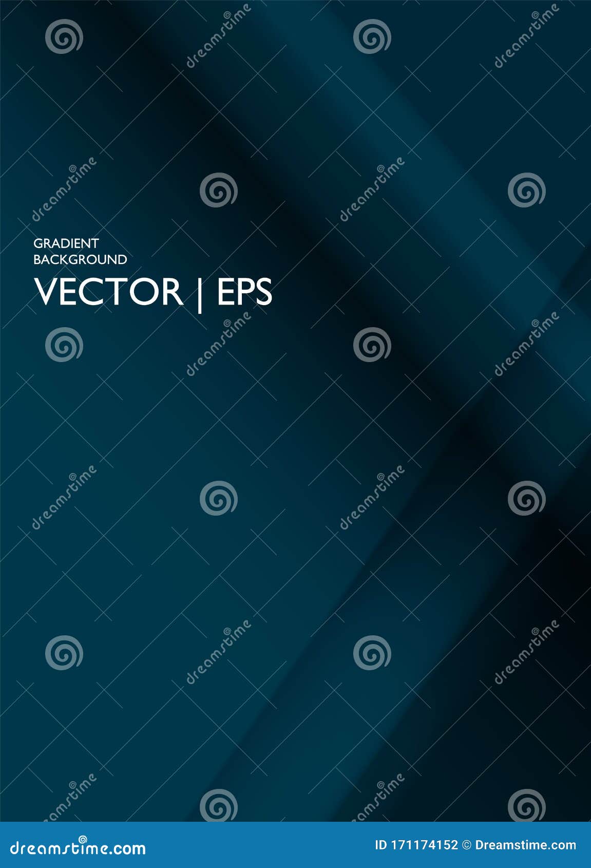 Colorful Geometric Gradient. Blue Background with Light Reflex and ...