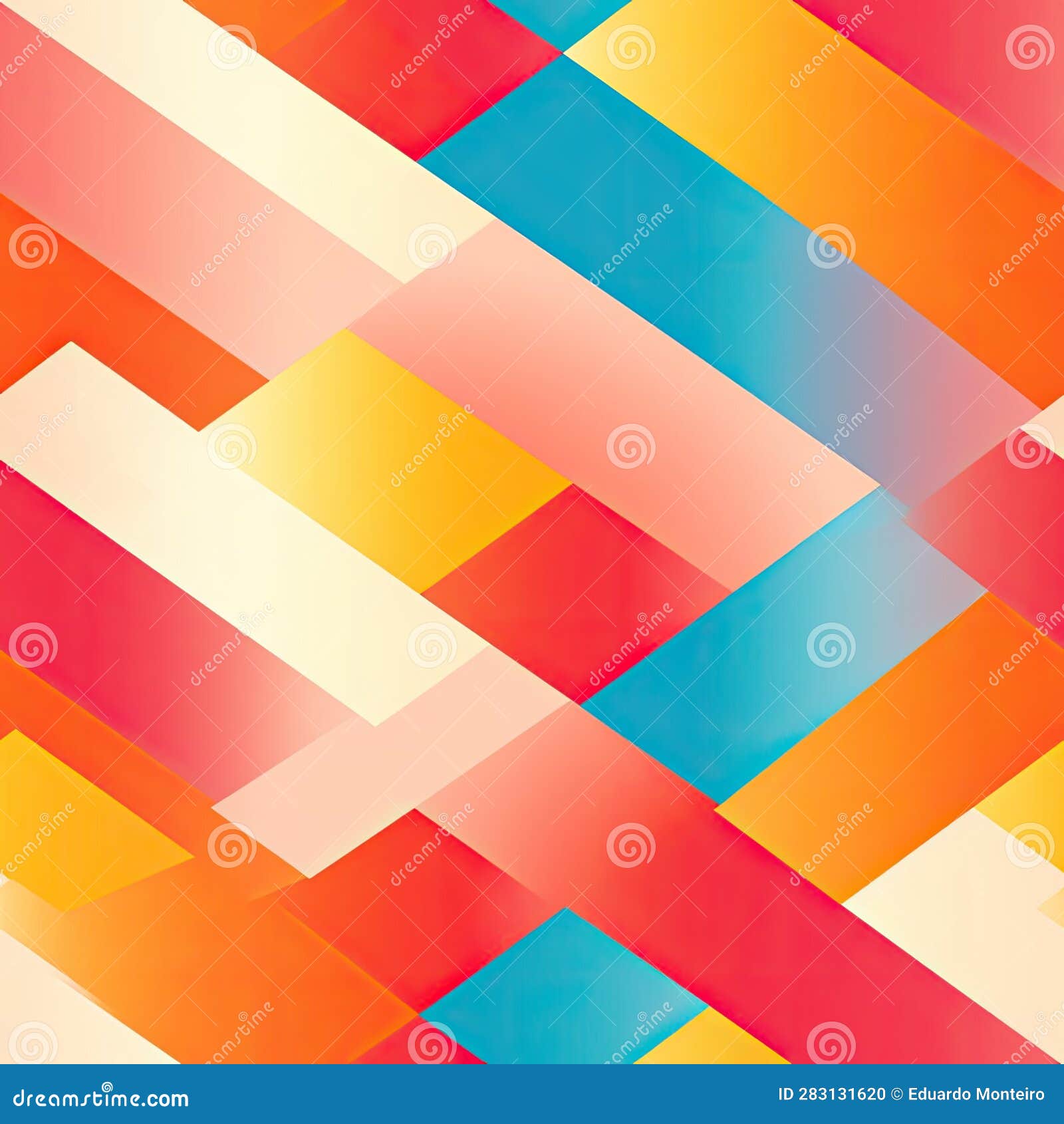 Colorful Geometric Pattern with Various Lines and Soft Gradients (tiled ...