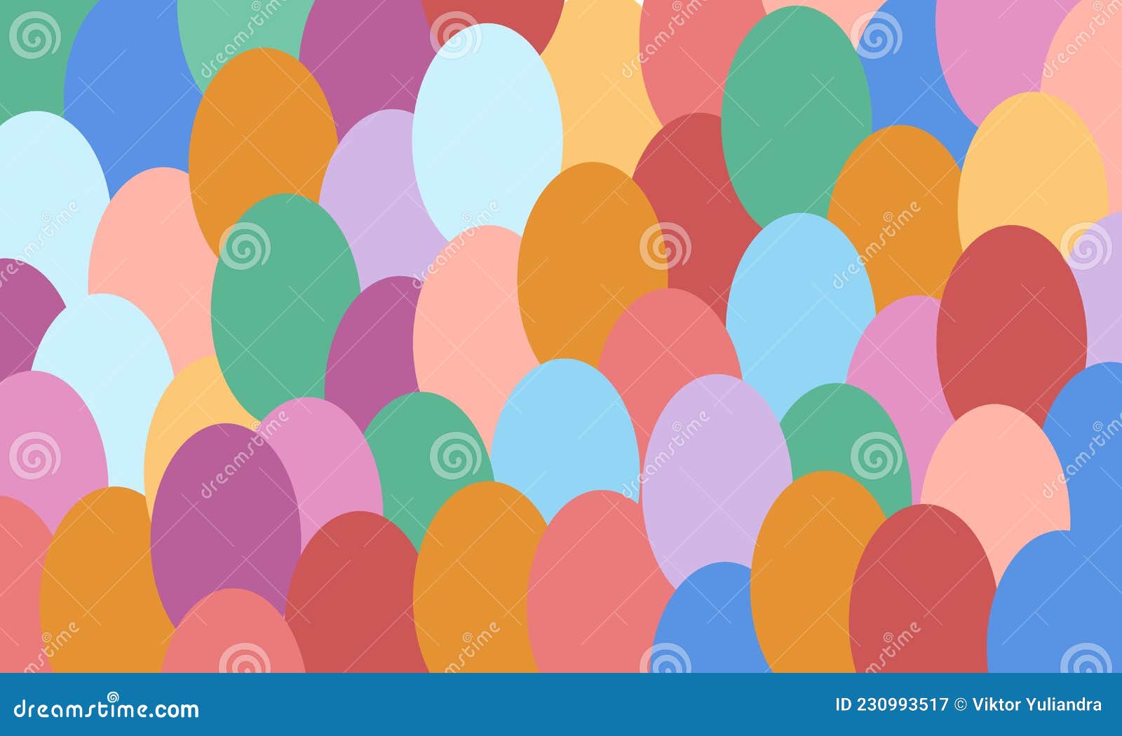 Colorful Geometric Seamless Repetitive Vector Curvy Waves Pattern ...
