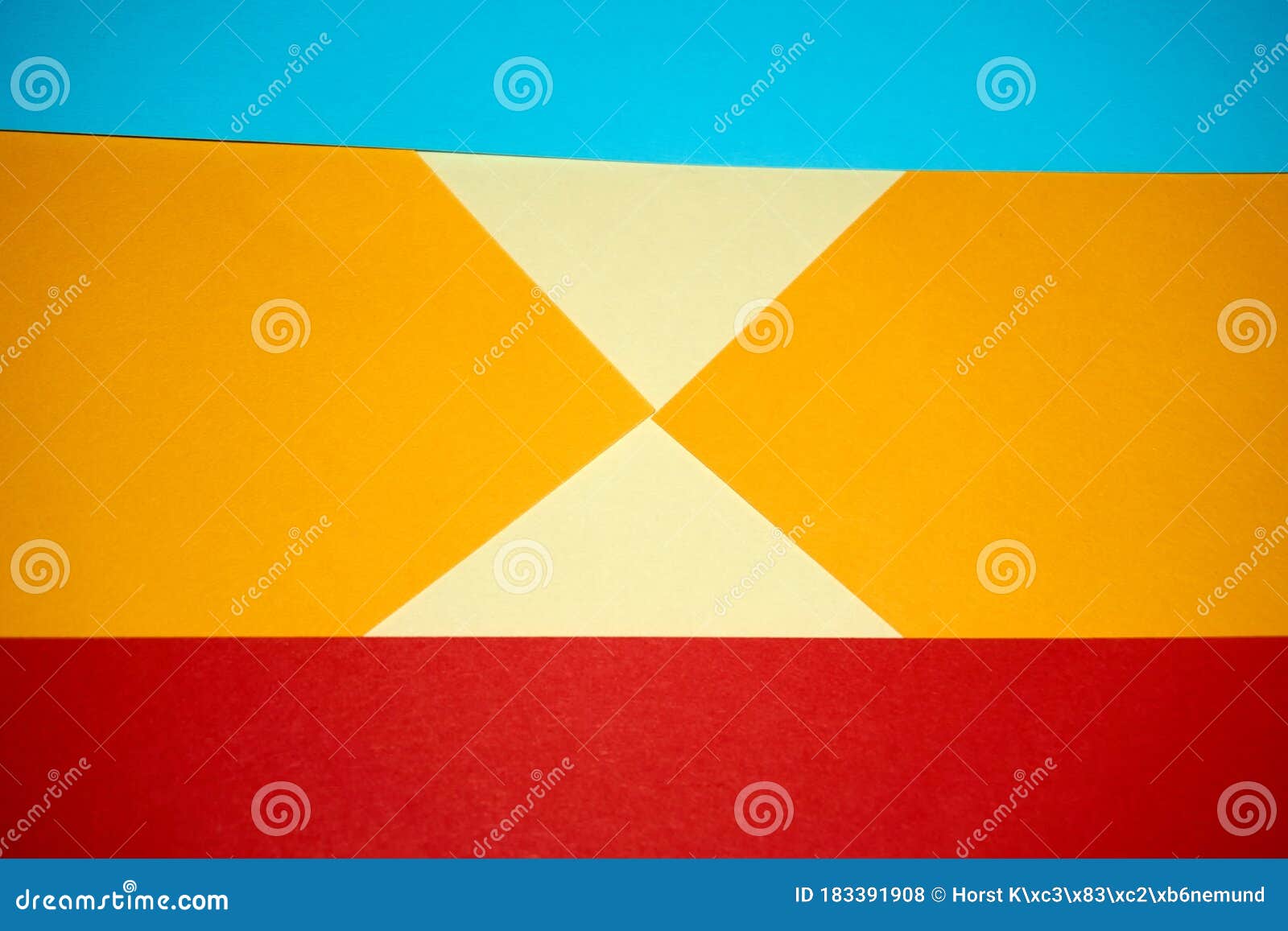 Colorful Geometric Texture Paper Pattern in Yellow, Blue, Red Stock ...