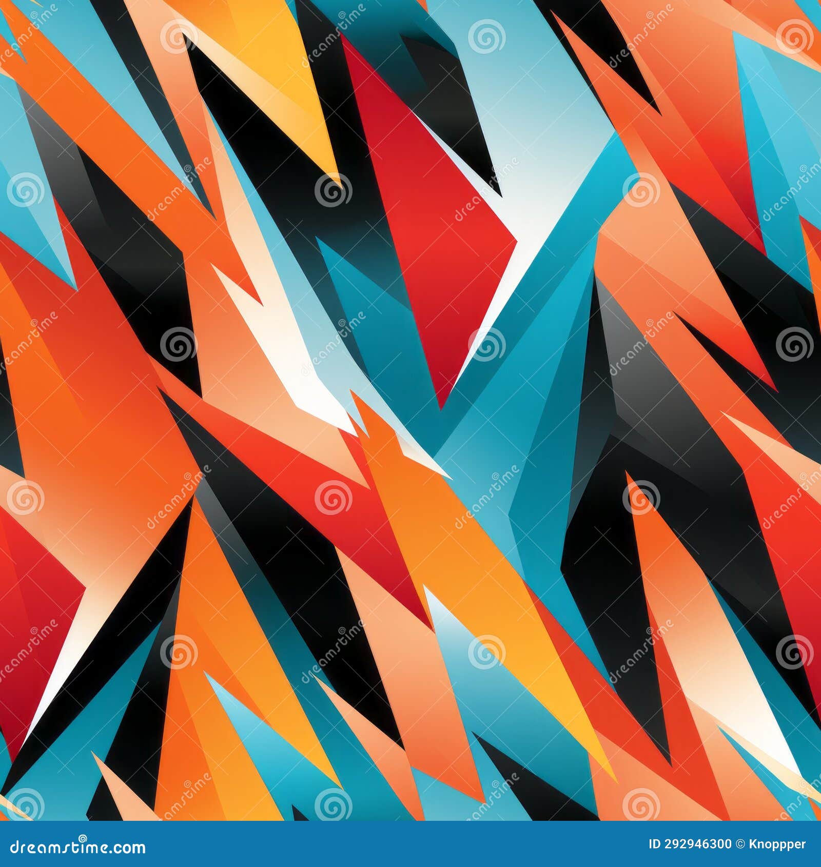 Colorful Geometric Texture Seamless Texture Ai Generated Stock ...