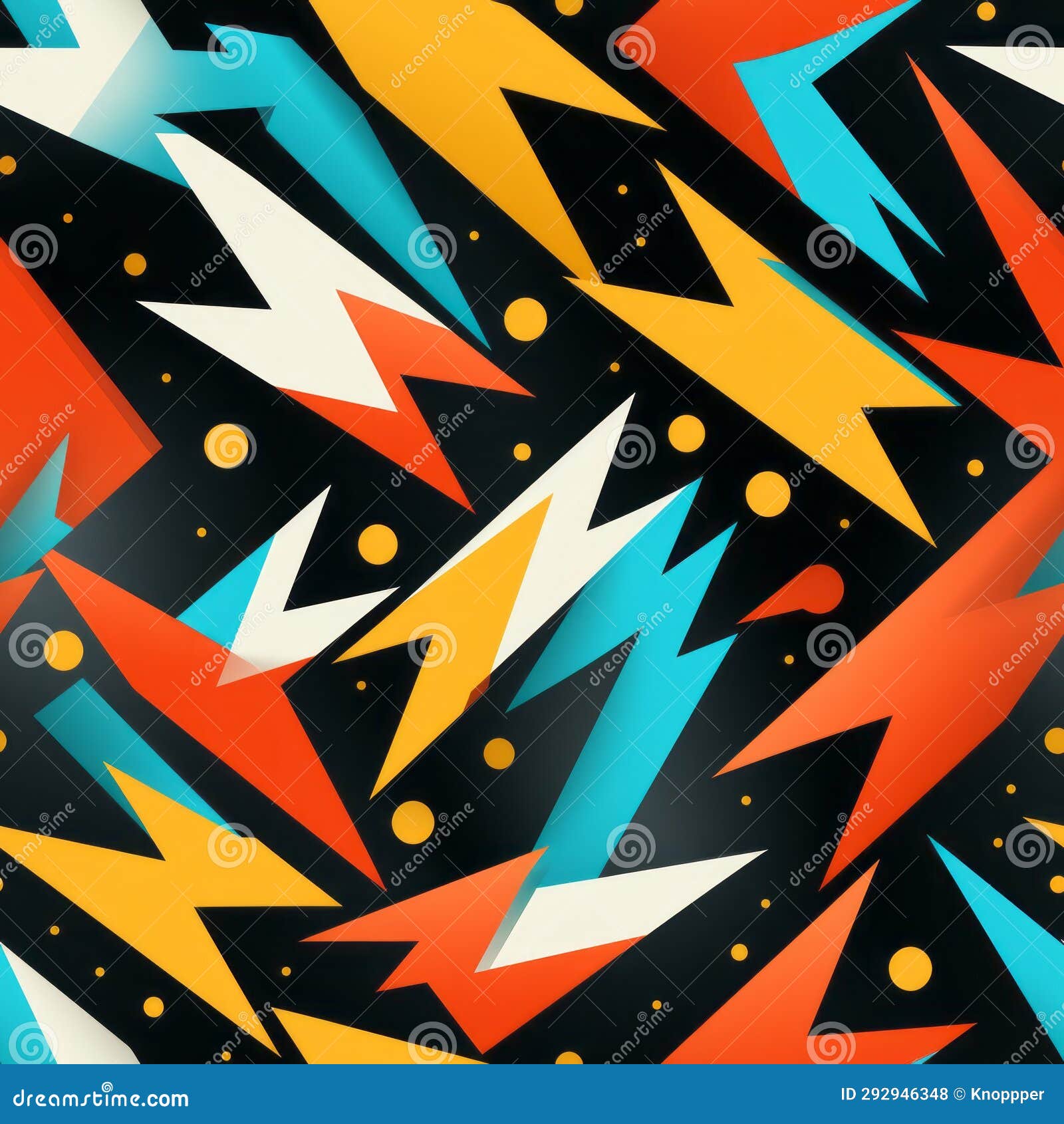 Colorful Geometric Texture Seamless Texture Ai Generated Stock ...