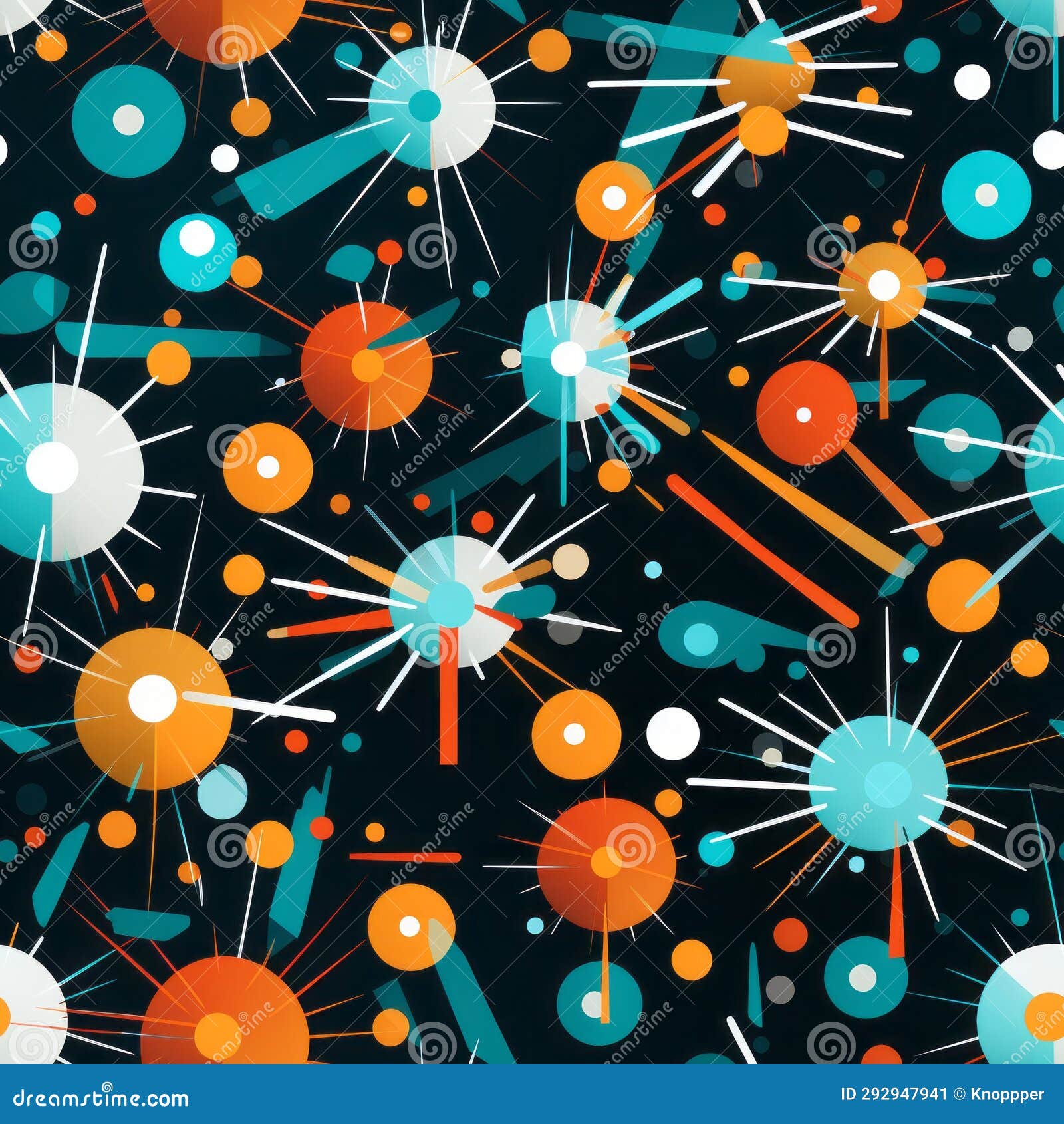 Colorful Geometric Texture Seamless Texture Ai Generated Stock ...