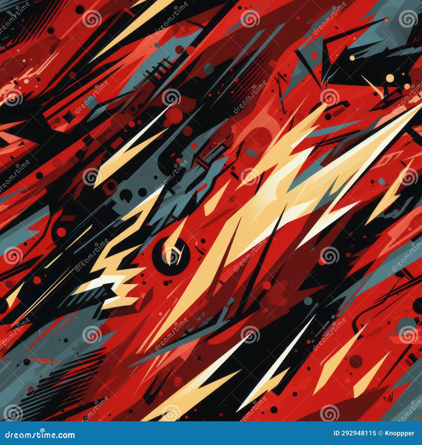 Colorful Geometric Texture Seamless Texture Ai Generated Stock ...