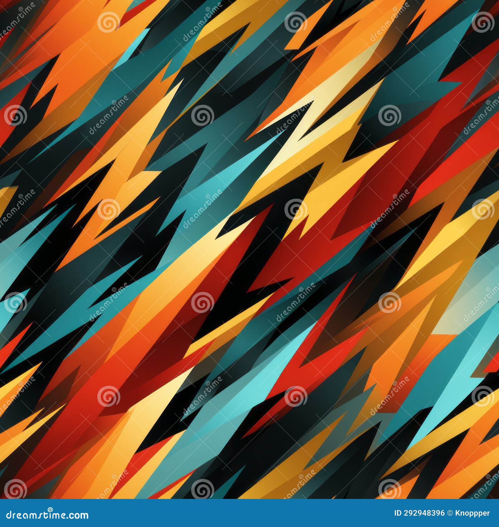 Colorful Geometric Texture Seamless Texture Ai Generated Stock ...