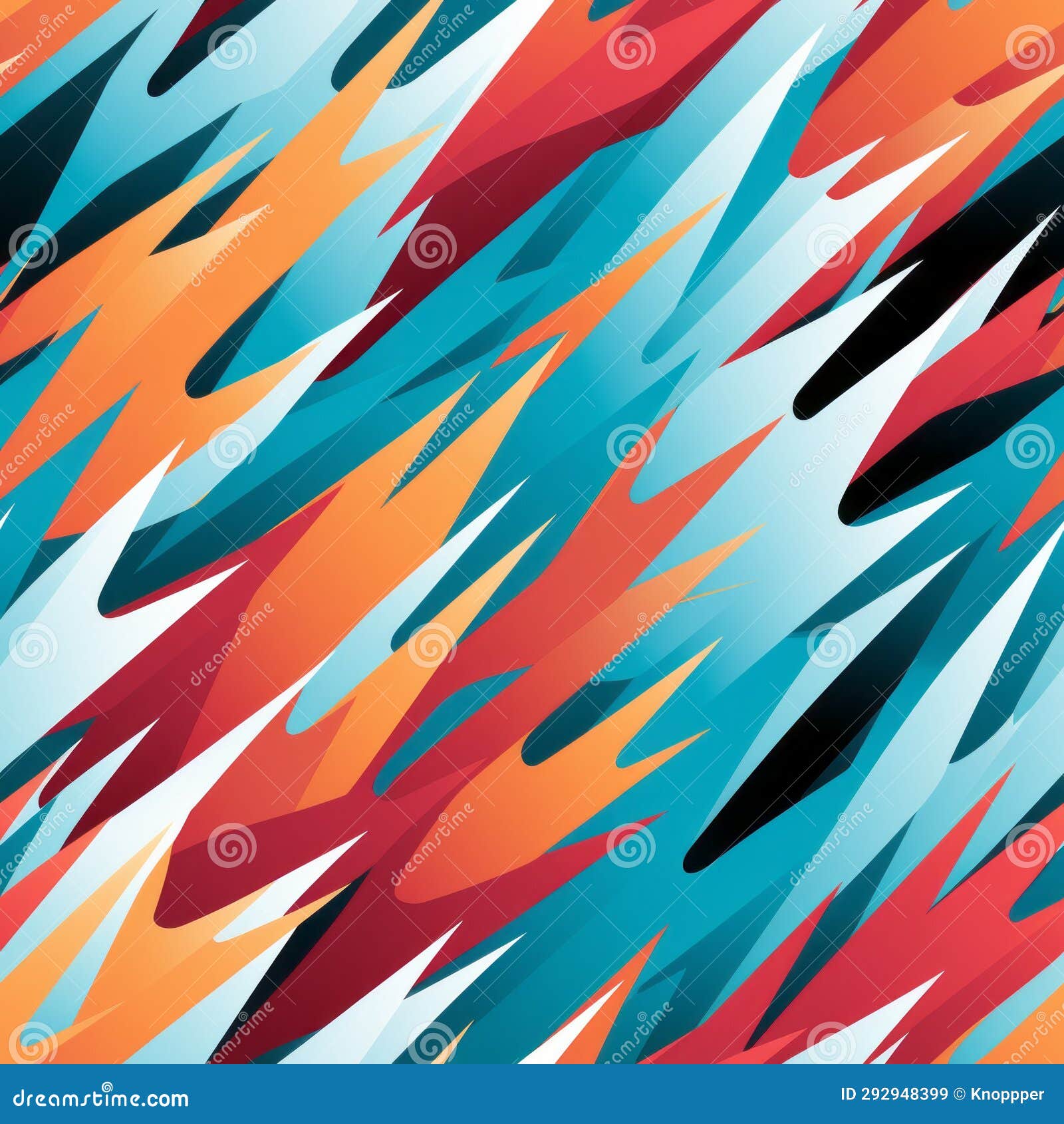 Colorful Geometric Texture Seamless Texture Ai Generated Stock ...