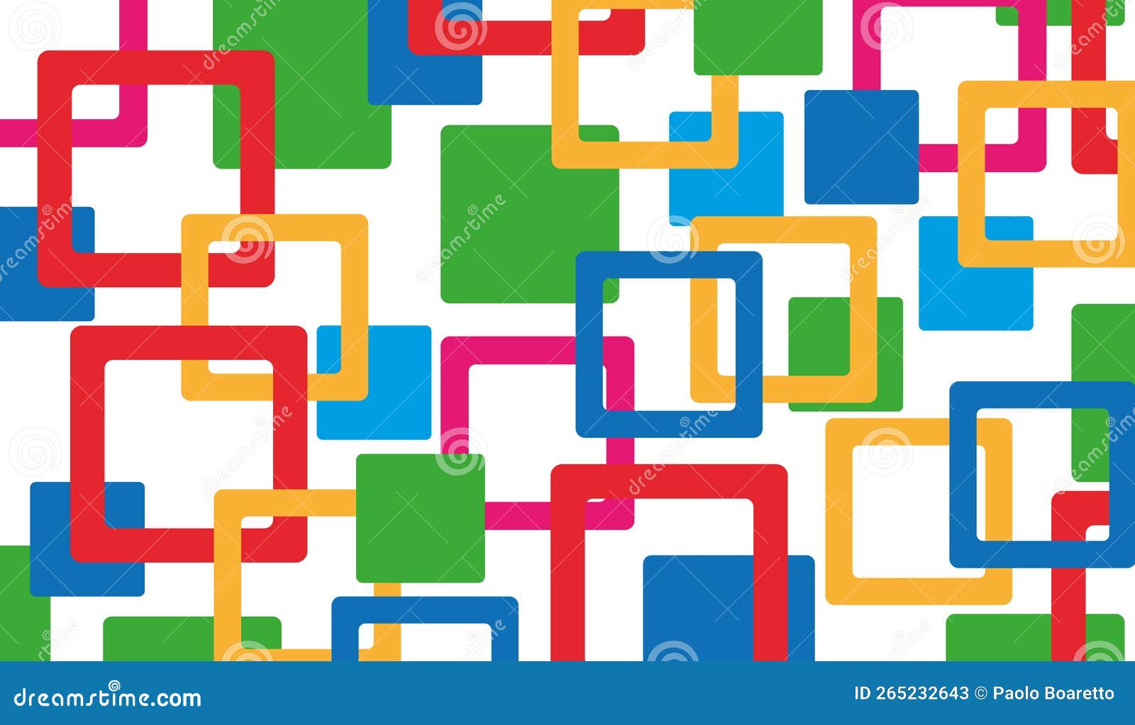 Colorful Geometric Vector Pattern Design Stock Illustration ...