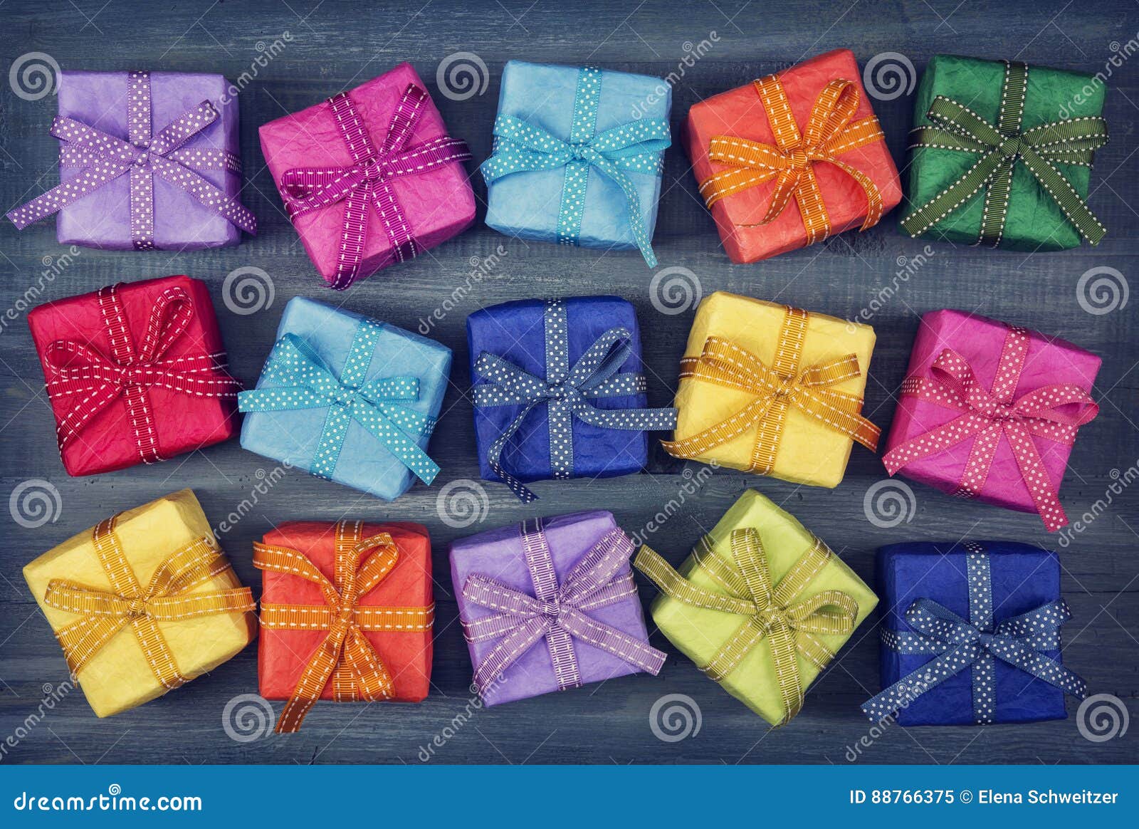 Colorful gift boxes stock image. Image of color, holyday - 88766375