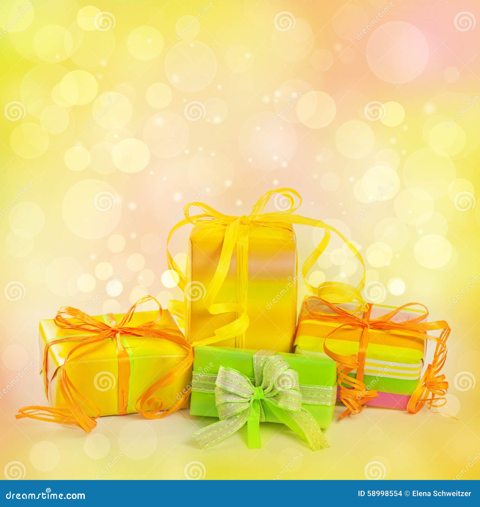 Colorful gift boxes stock photo. Image of xmas, surprise - 58998554