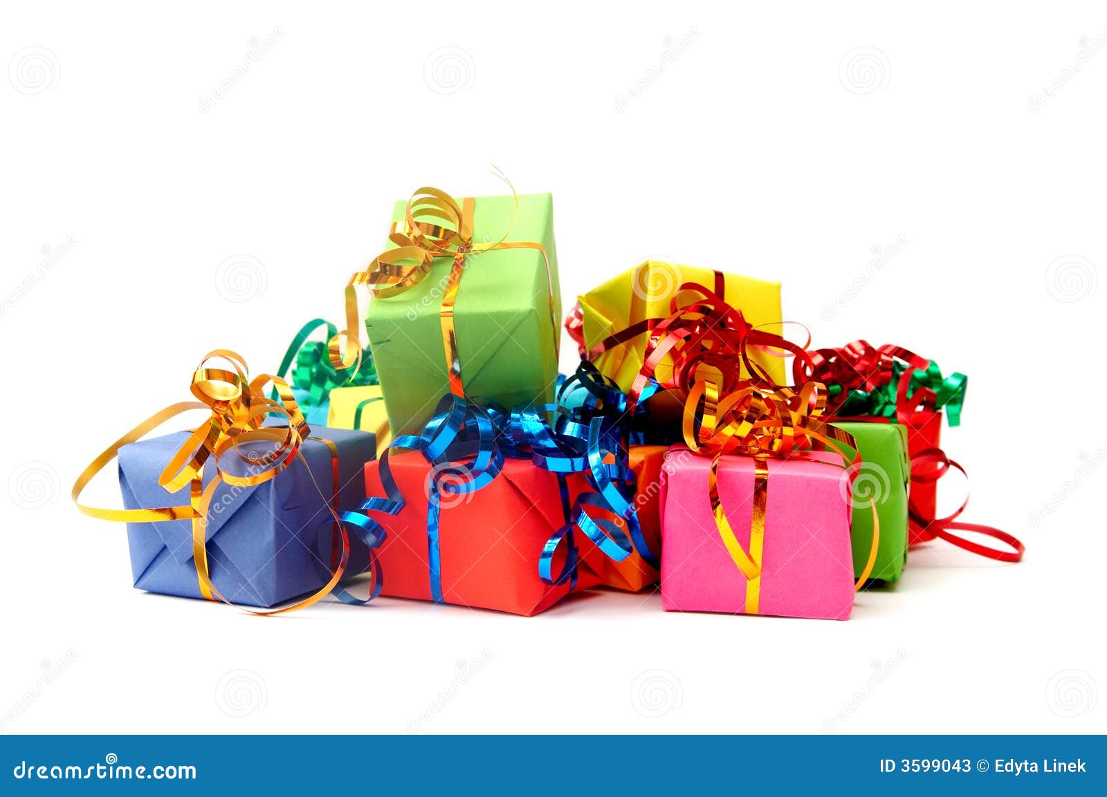 Colorful gifts stock image. Image of holidays, celebrate - 3599043
