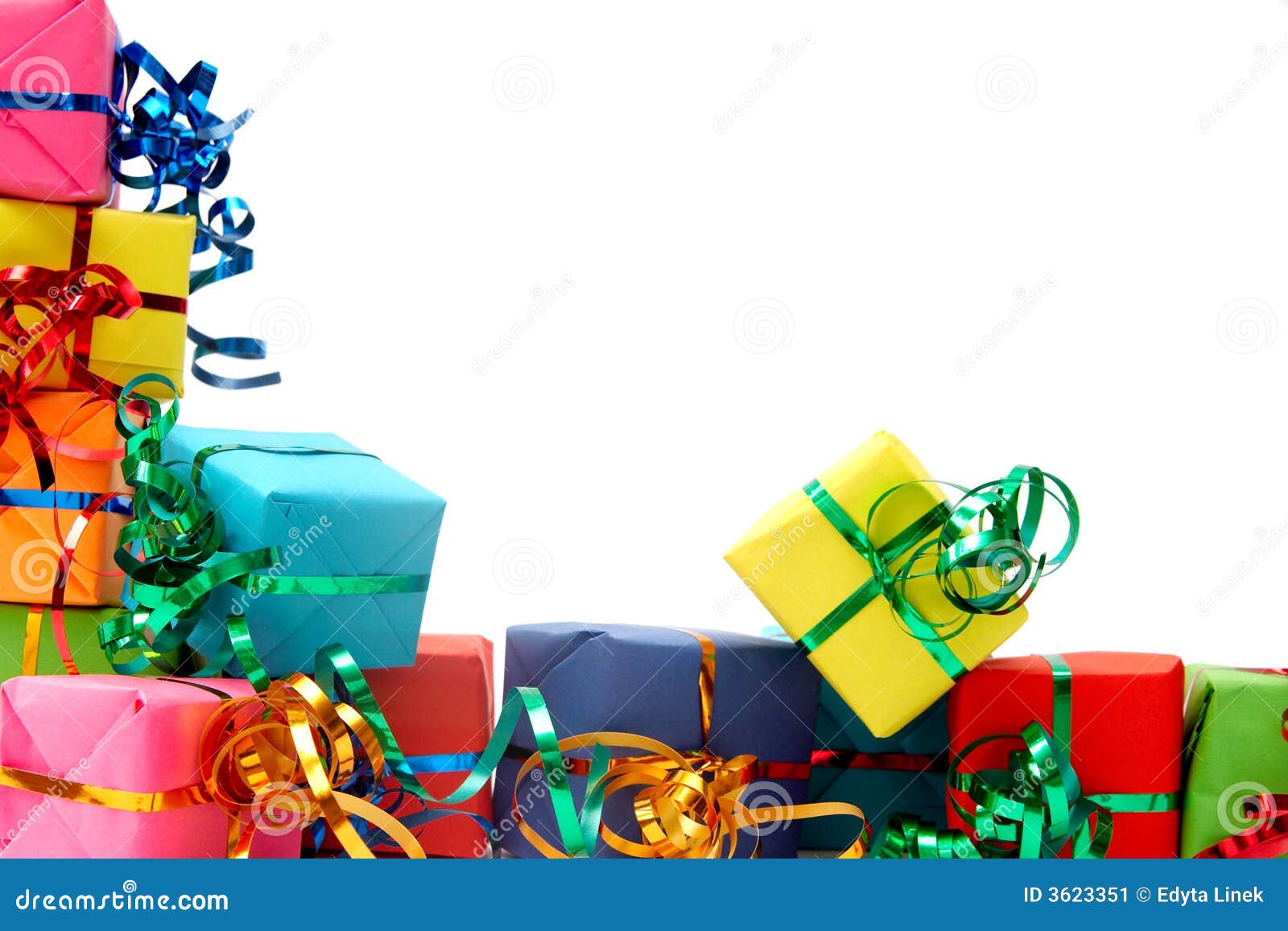 Colorful gifts stock image. Image of anniversary, present - 3623351