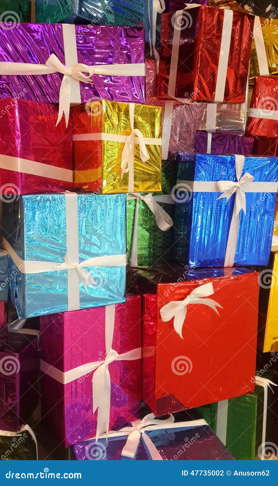 Colorful gifts box stock photo. Image of paper, colorful - 47735002