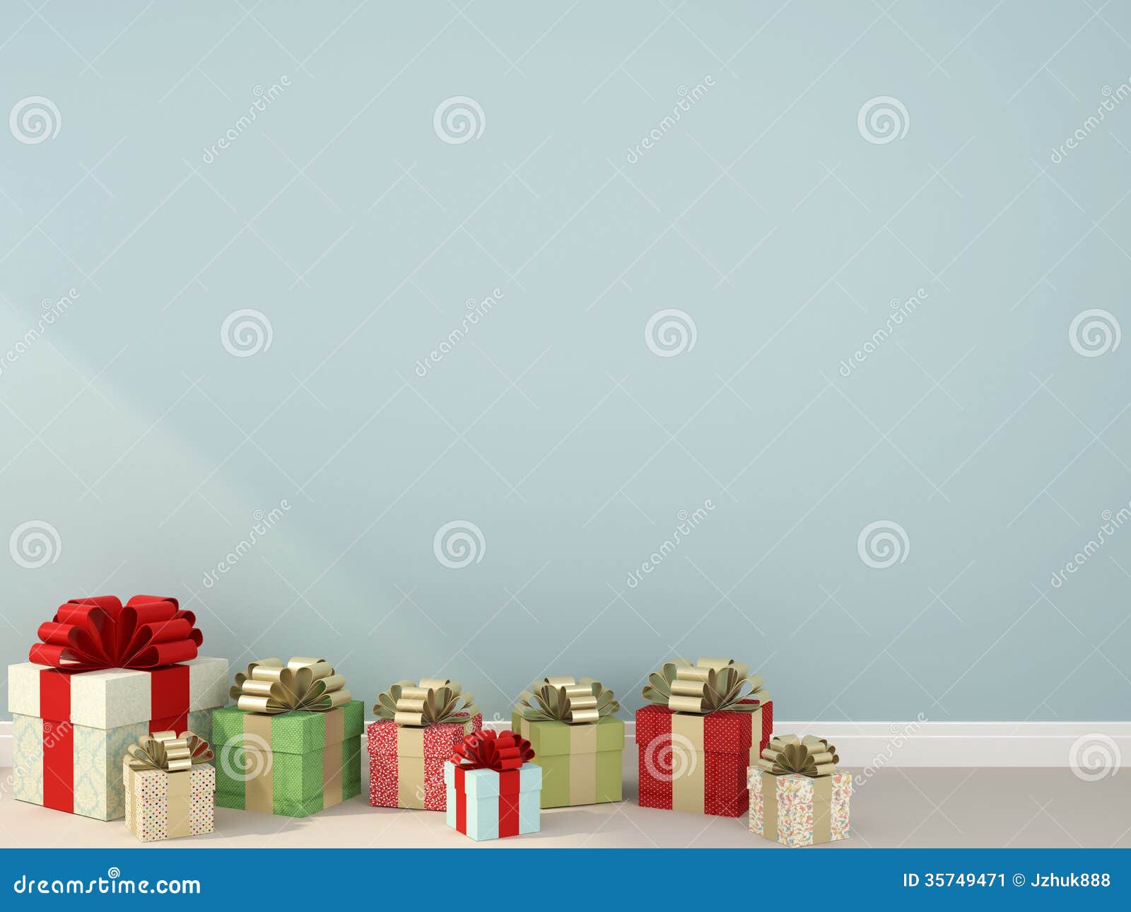 Colorful gifts stock illustration. Illustration of gift - 35749471