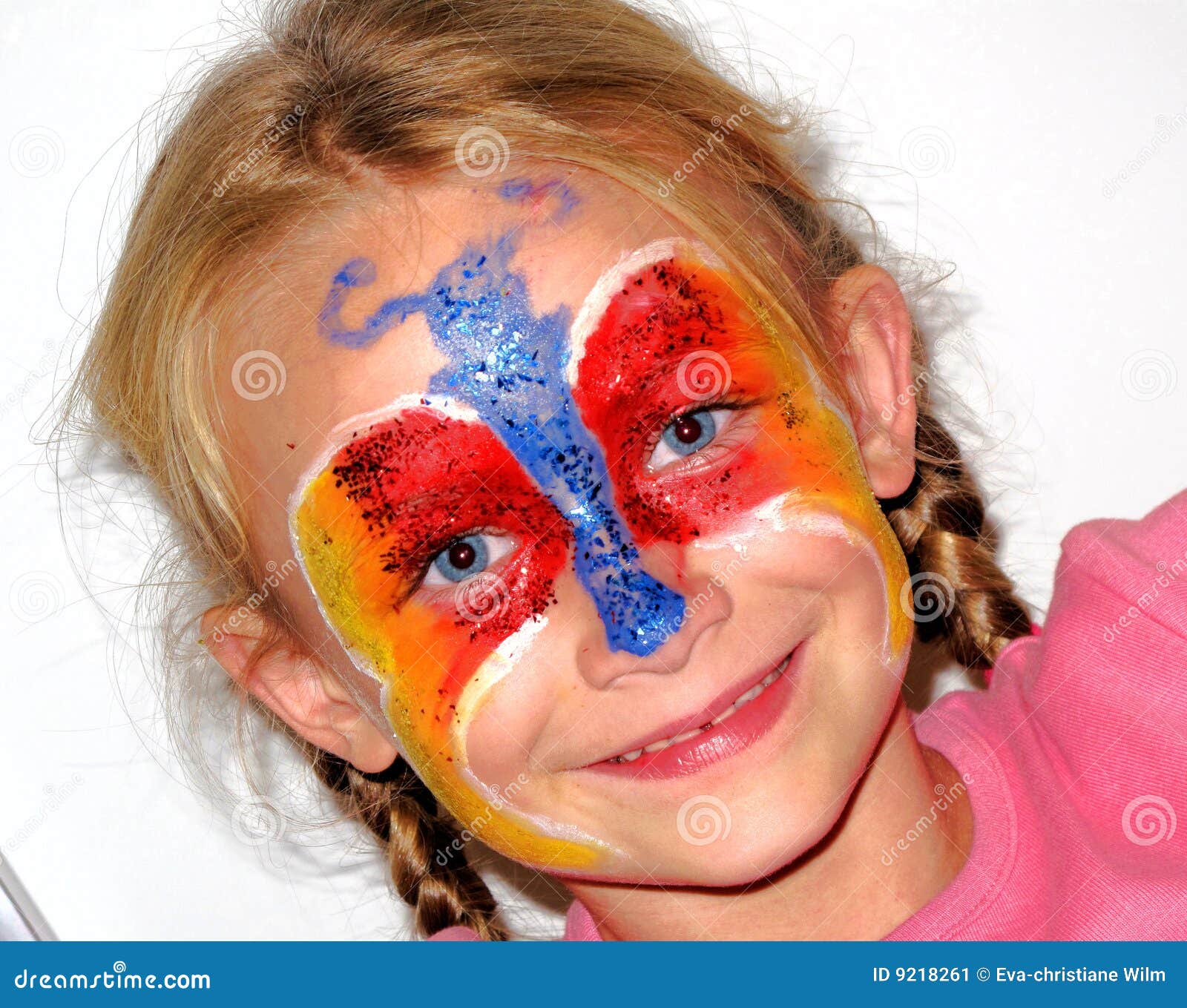 Colorful girl stock image. Image of colorful, colourful - 9218261