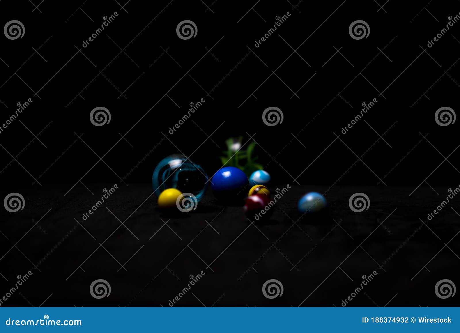 Glass Marbles Toys Kids Playing Colorful Vector Illustration ...