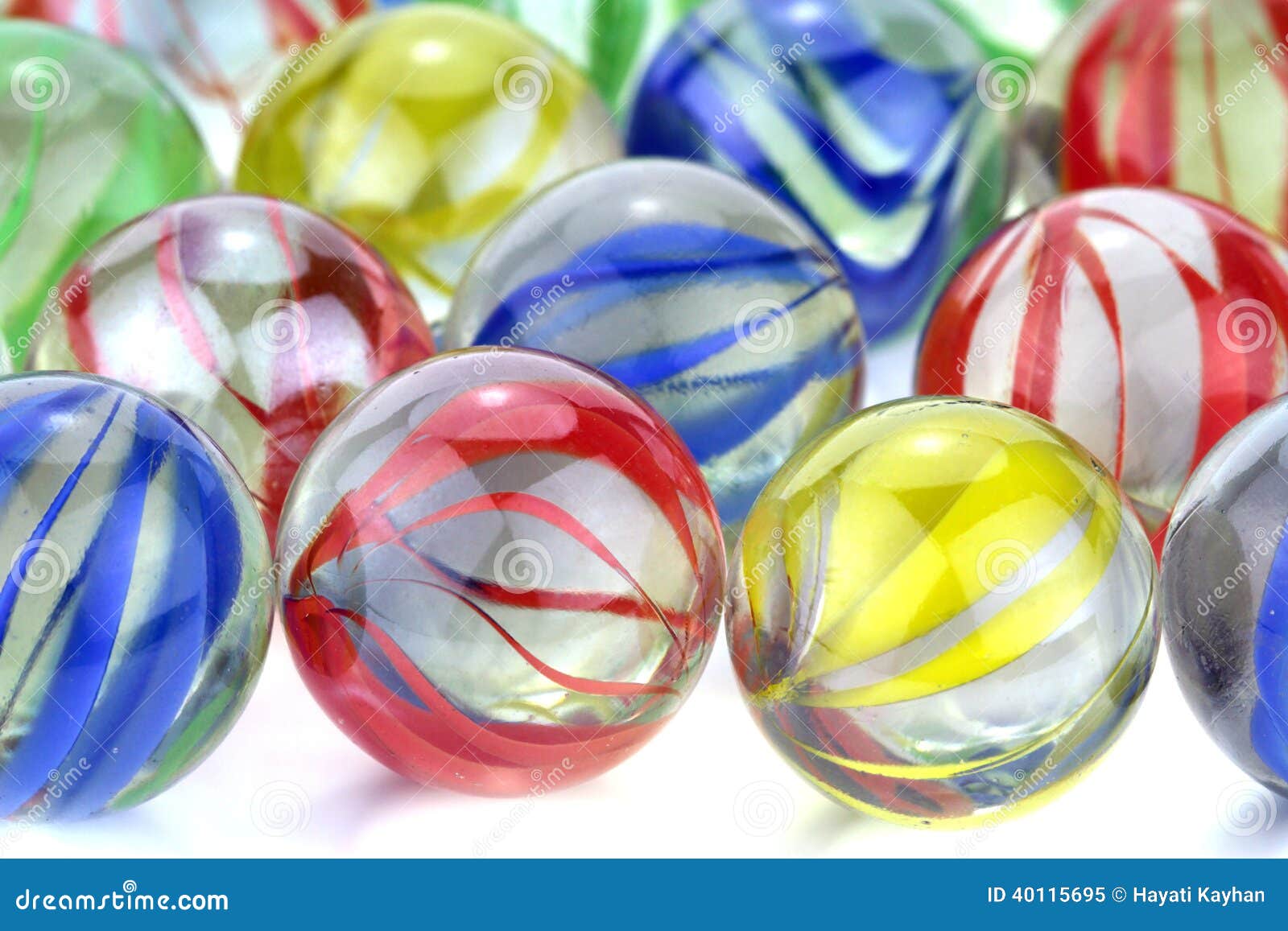 Colorful glass marbles stock image. Image of green, glass - 40115695