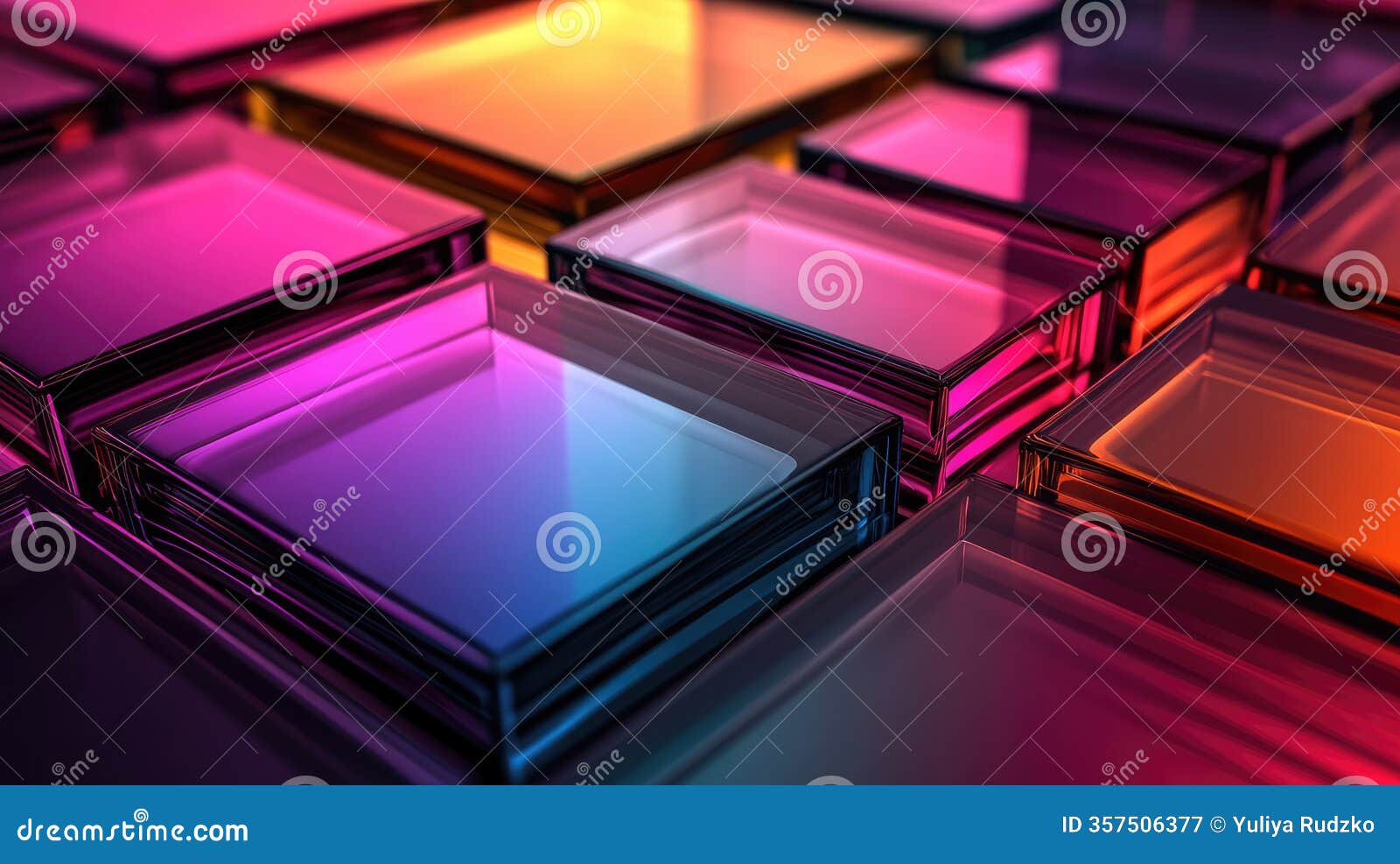 Glass Rectangular Shaped Aquarium With Water And Sand, Isolated On ...