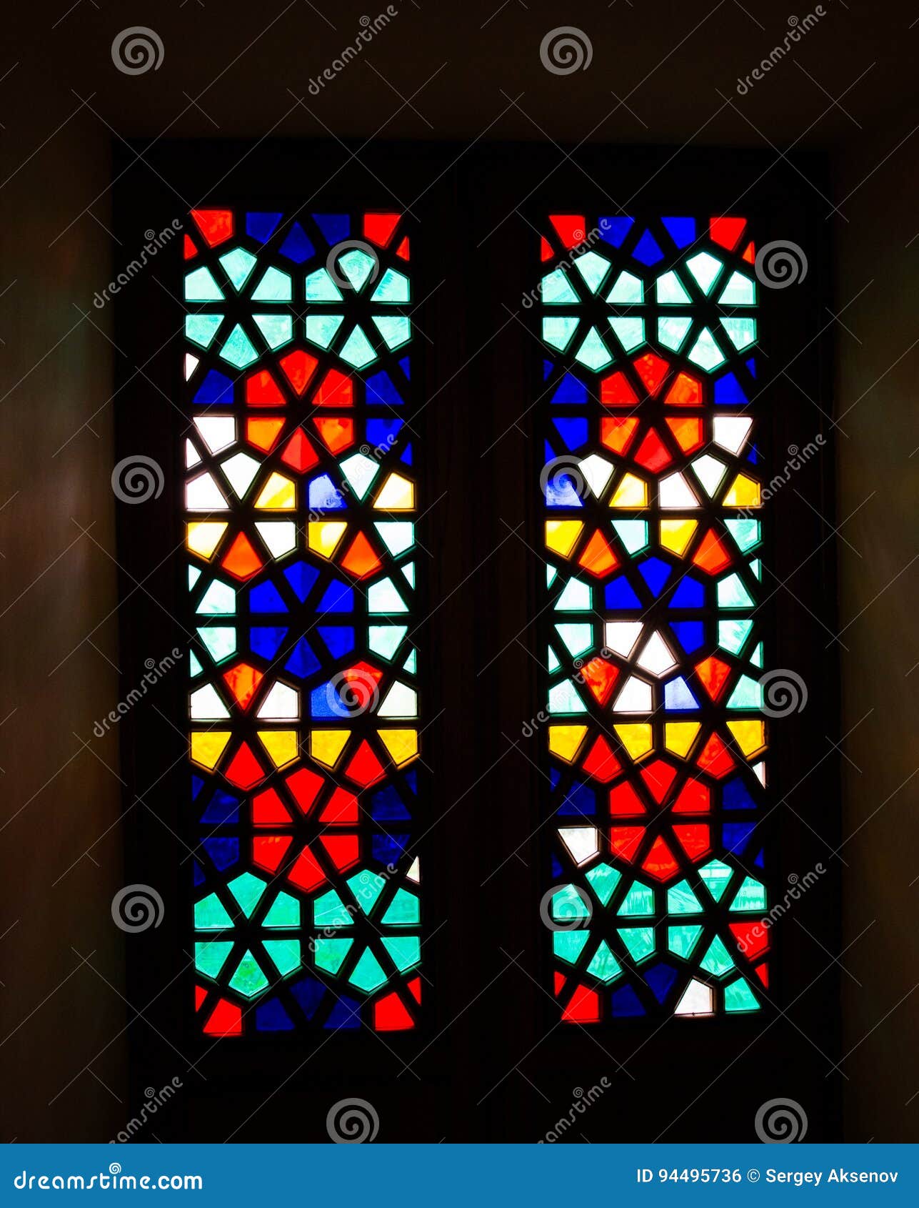 Colorful glass stock photo. Image of closeup, colorful - 94495736