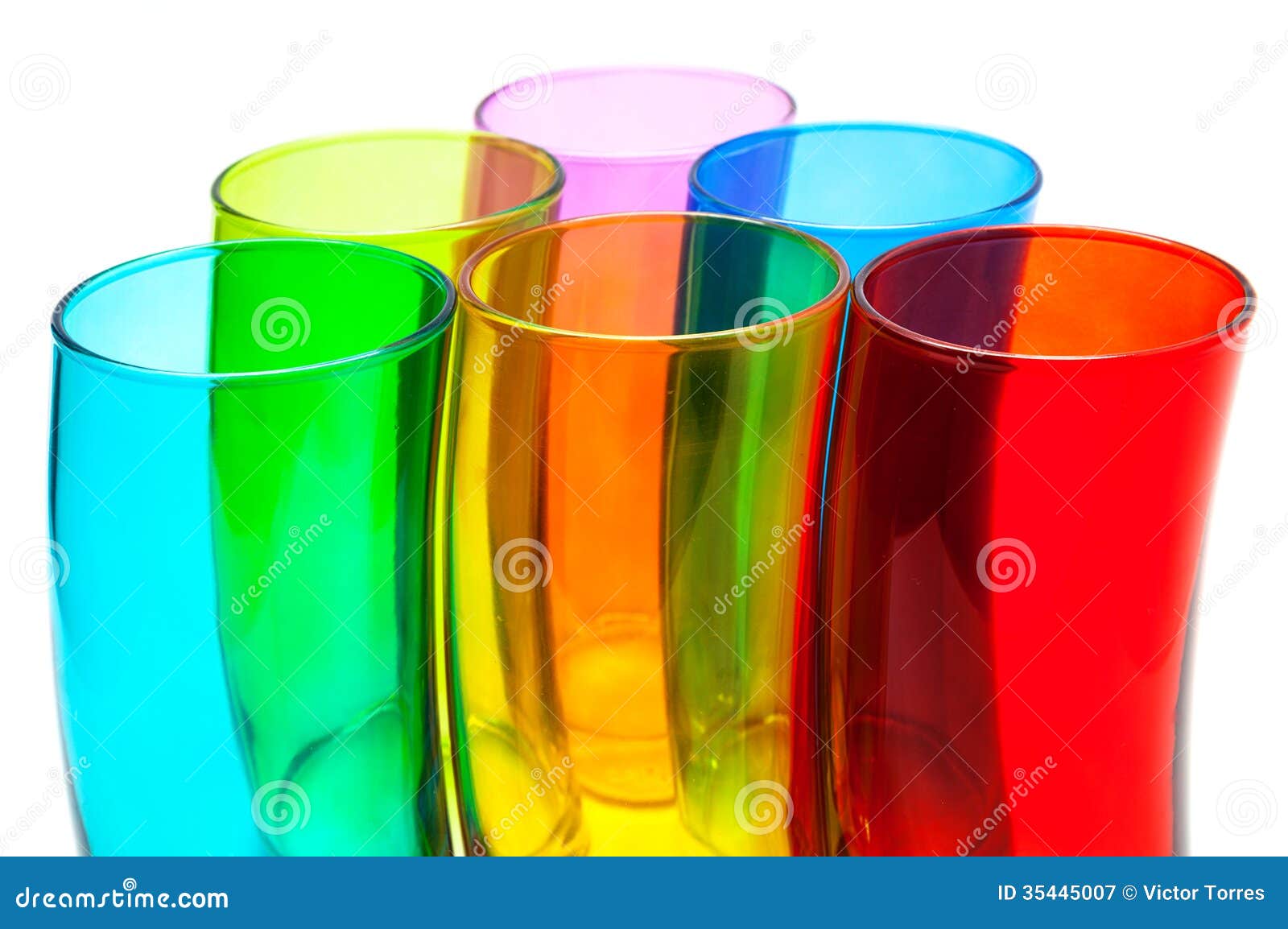 Colorful Glasses stock image. Image of plastic, blue - 35445007