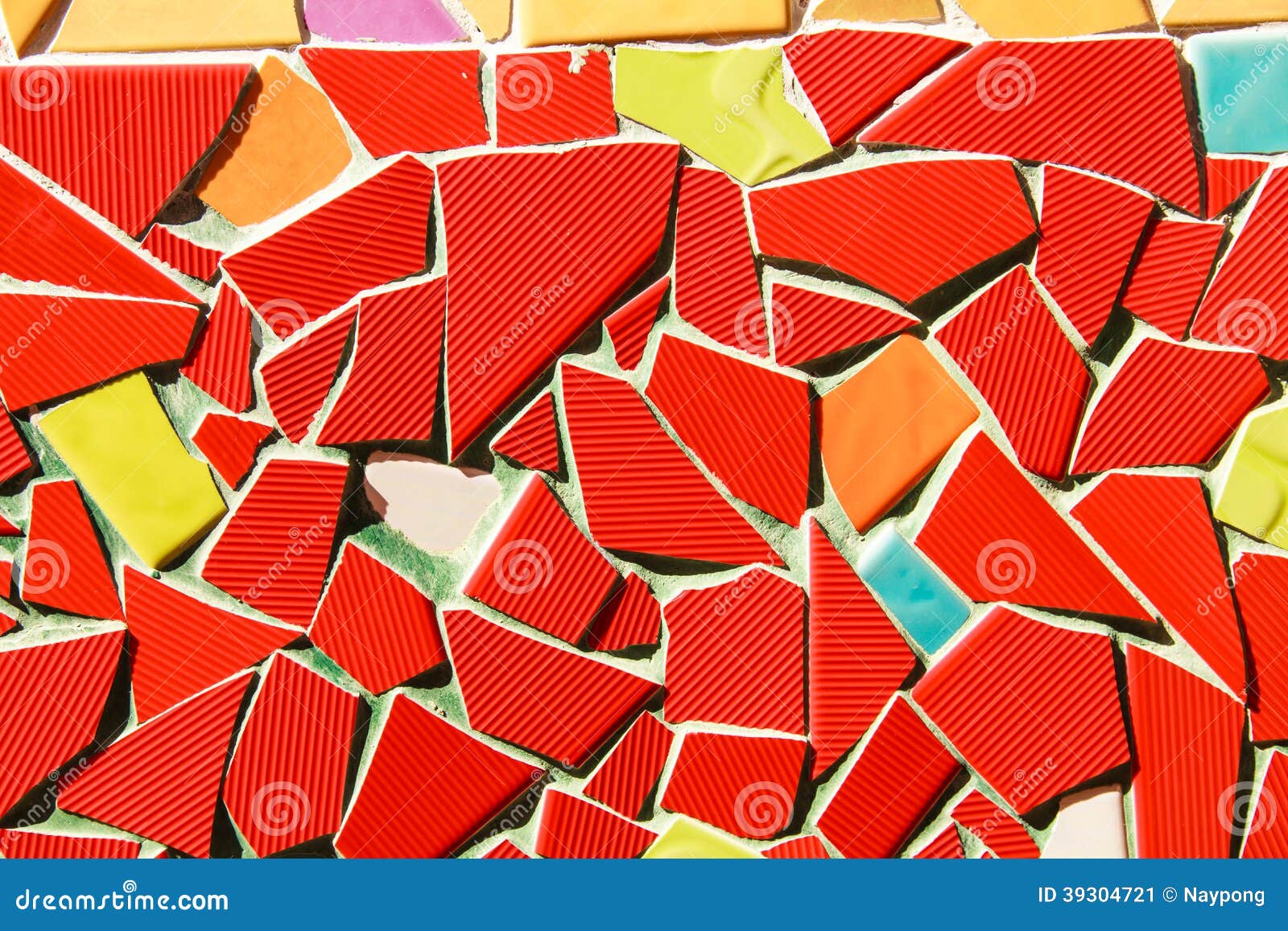 Colorful glazed tile stock image. Image of ancient, architectural ...