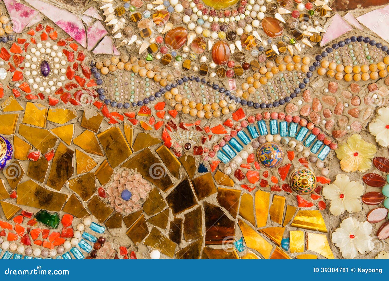 Colorful glazed tile stock image. Image of pattern, decoration - 39304781