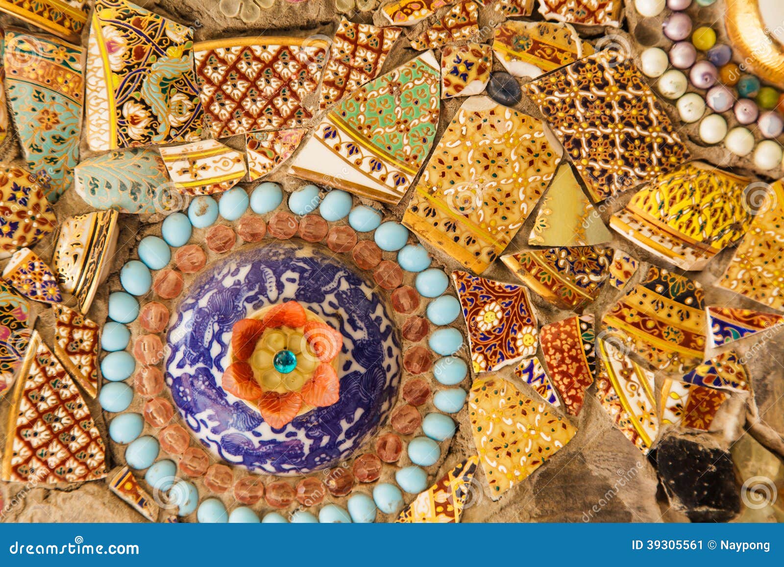 Colorful glazed tile stock image. Image of architectural - 39305561