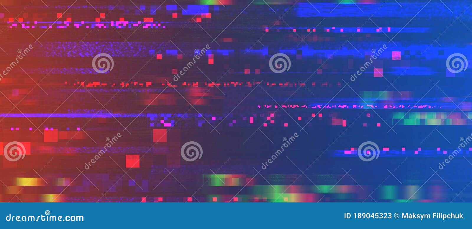 Hacked Glitchy Word Stock Photography | CartoonDealer.com #187141424